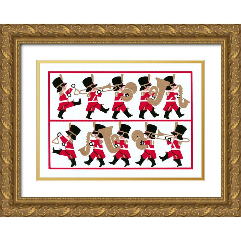 Crockett Collection 14x11 Gold Ornate Wood Framed with Double Matting ...