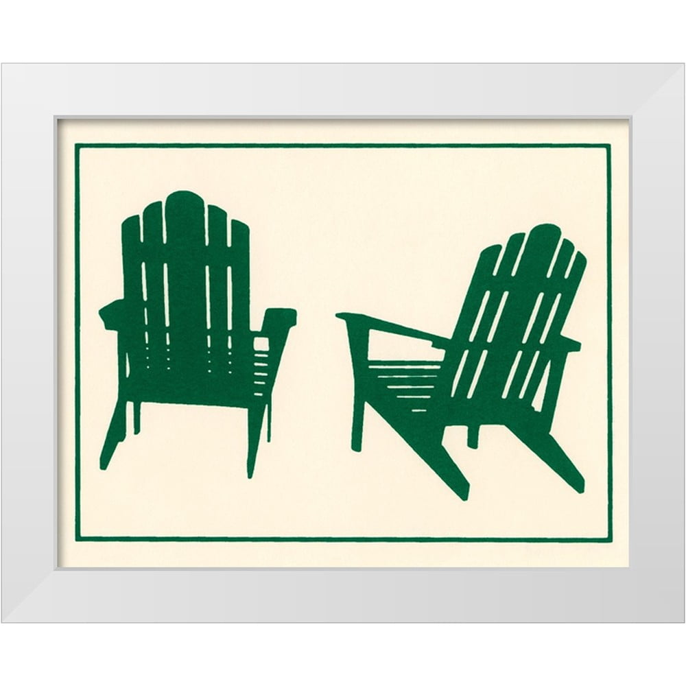 Crockett Collection 14x12 White Modern Wood Framed Museum Art Print ...