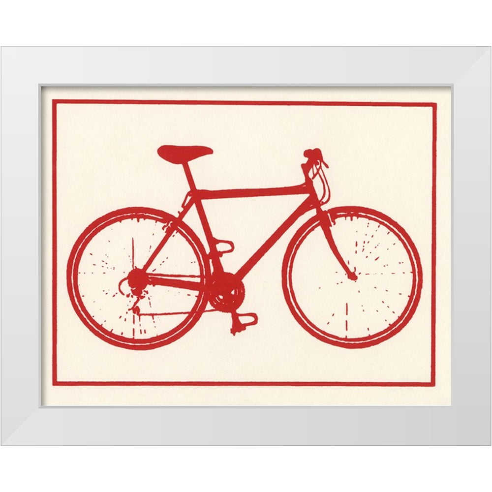 Crockett Collection 14x12 White Modern Wood Framed Museum Art Print ...