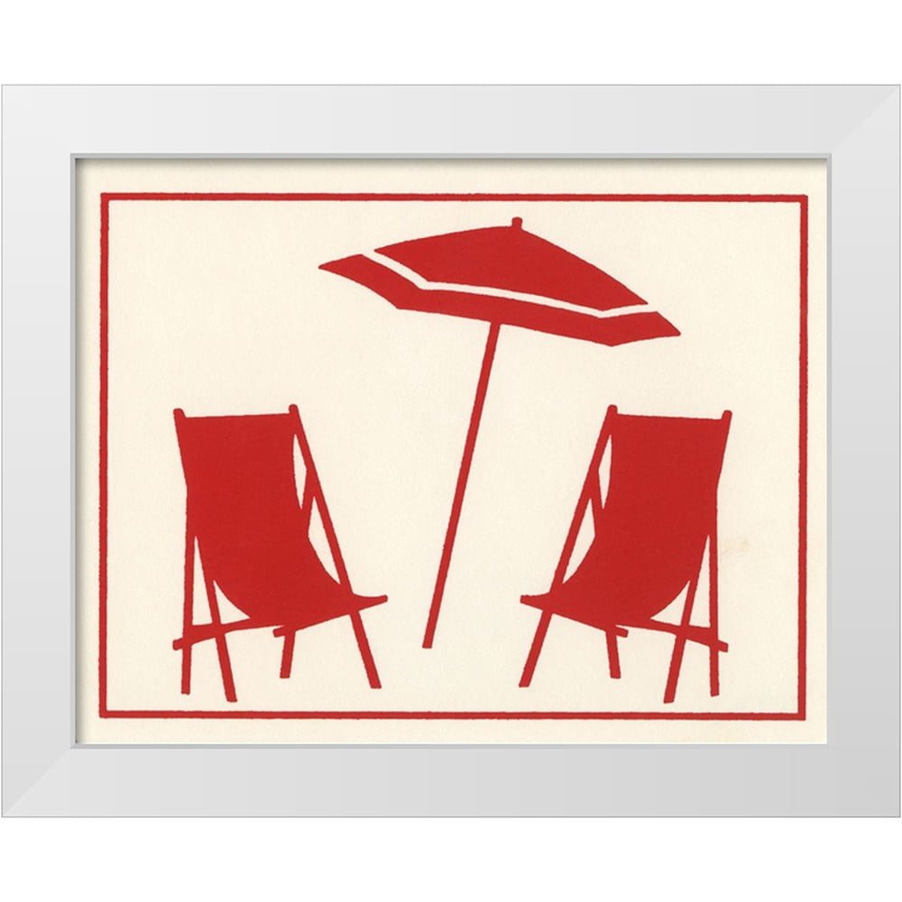 Crockett Collection 14x12 White Modern Wood Framed Museum Art Print ...