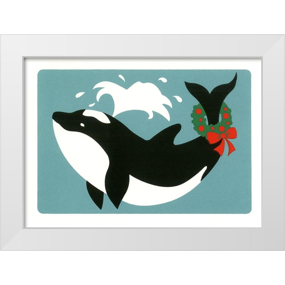 Crockett Collection 24x18 White Modern Wood Framed Museum Art Print ...