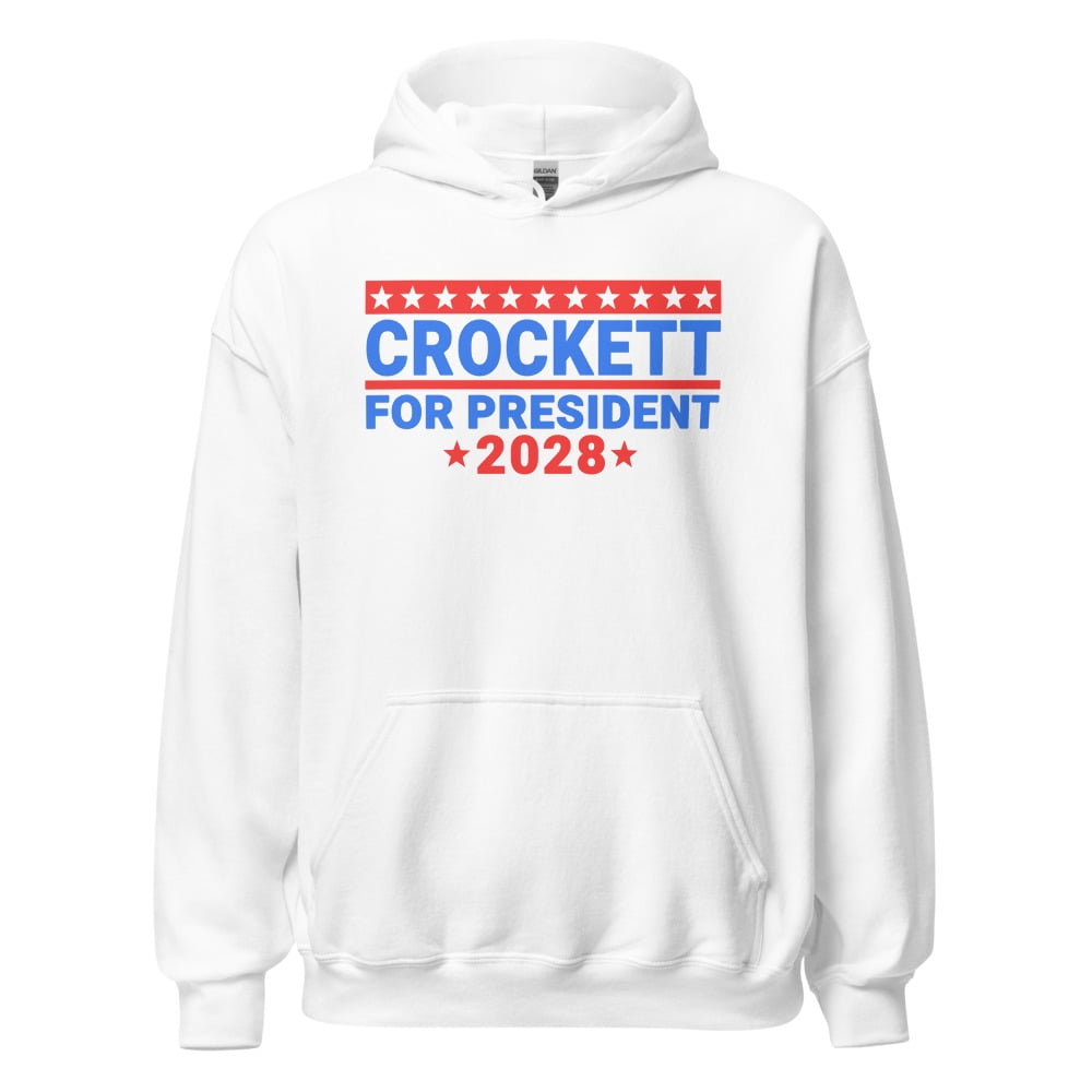 Crockett Supporter for 2028 Election Unisex Hoodie, Jasmine Crockett ...