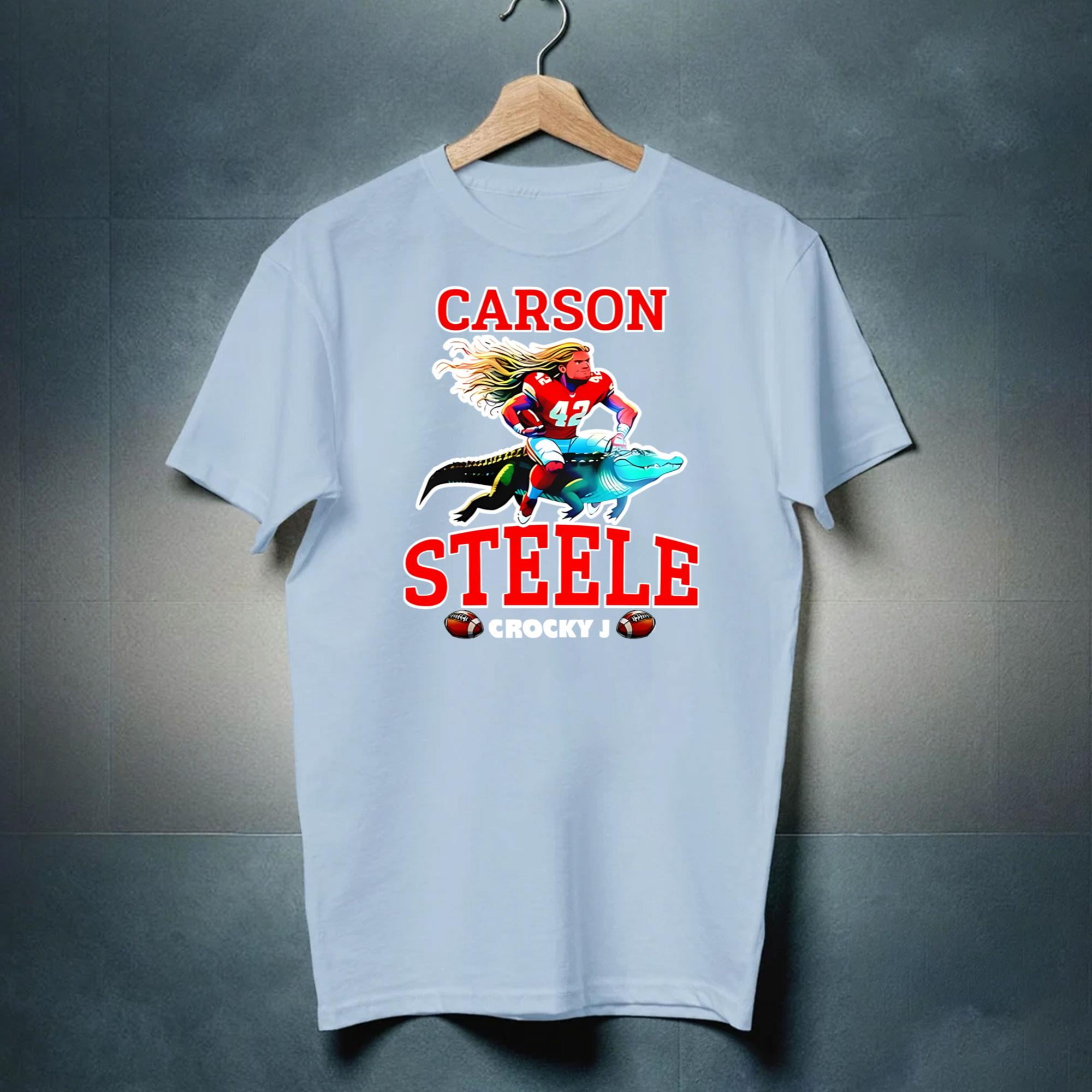 Crocky J College Football Shirt – Running Back Tribute Graphic Tee New ...