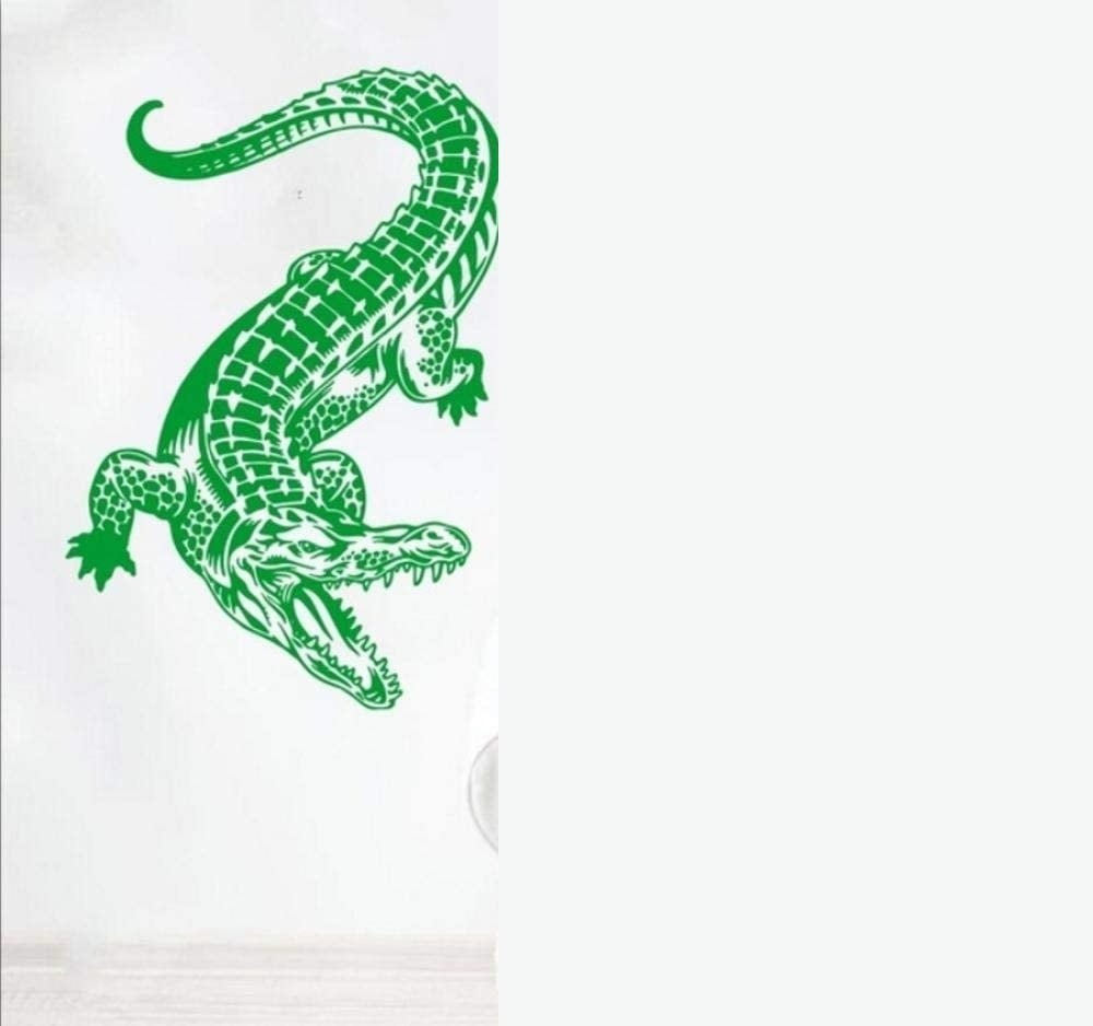 Crocodile Alligator Wall Decal Art Decor Sticker Vinyl Removable Wall ...