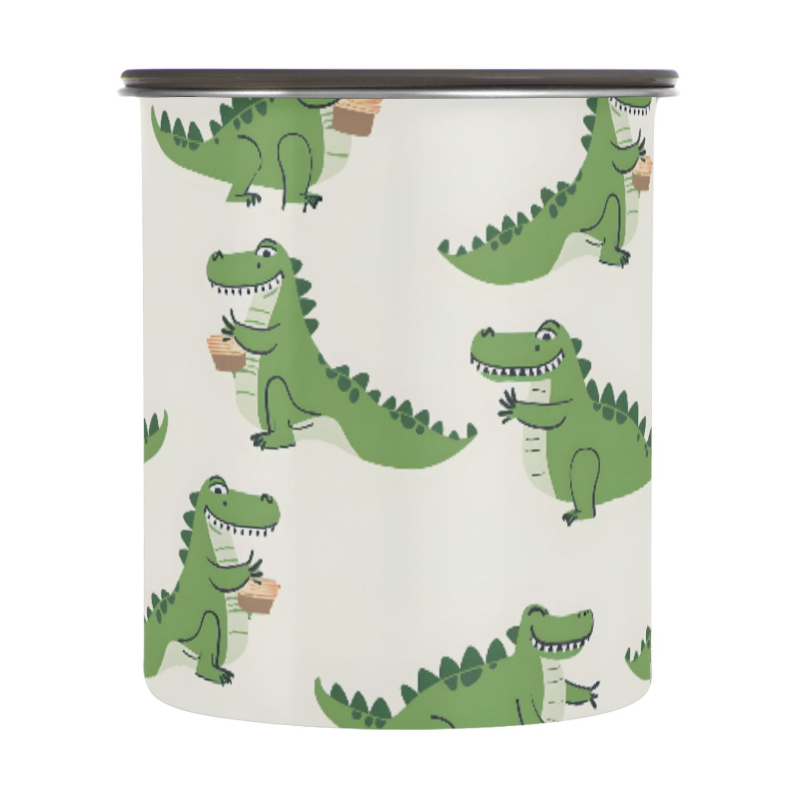 Crocodile Animal Airtight Coffee Bean Canister 30oz Food Storage ...