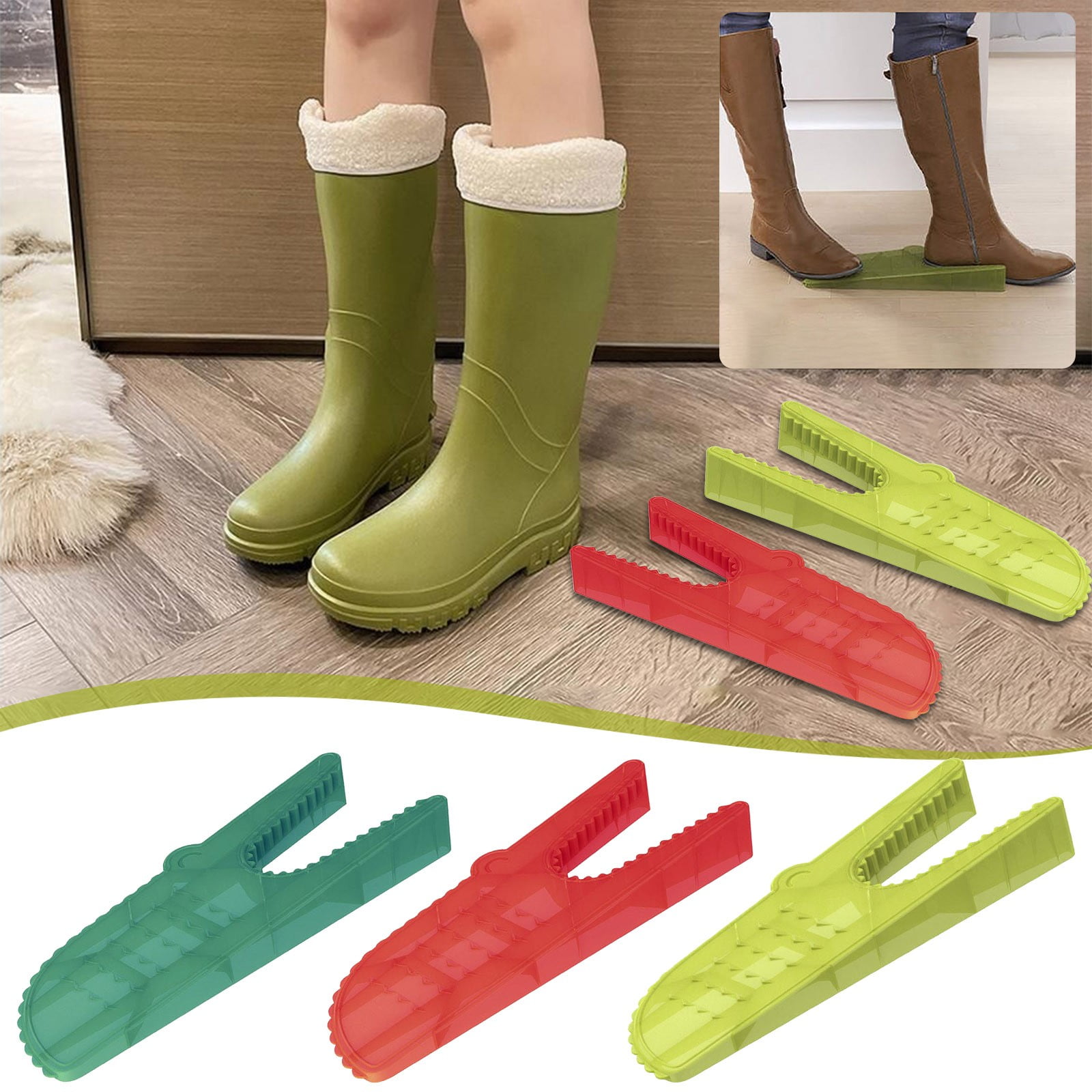 Crocodile Cartoon Boot Extractor – Polypropylene Hands-Free Shoe ...