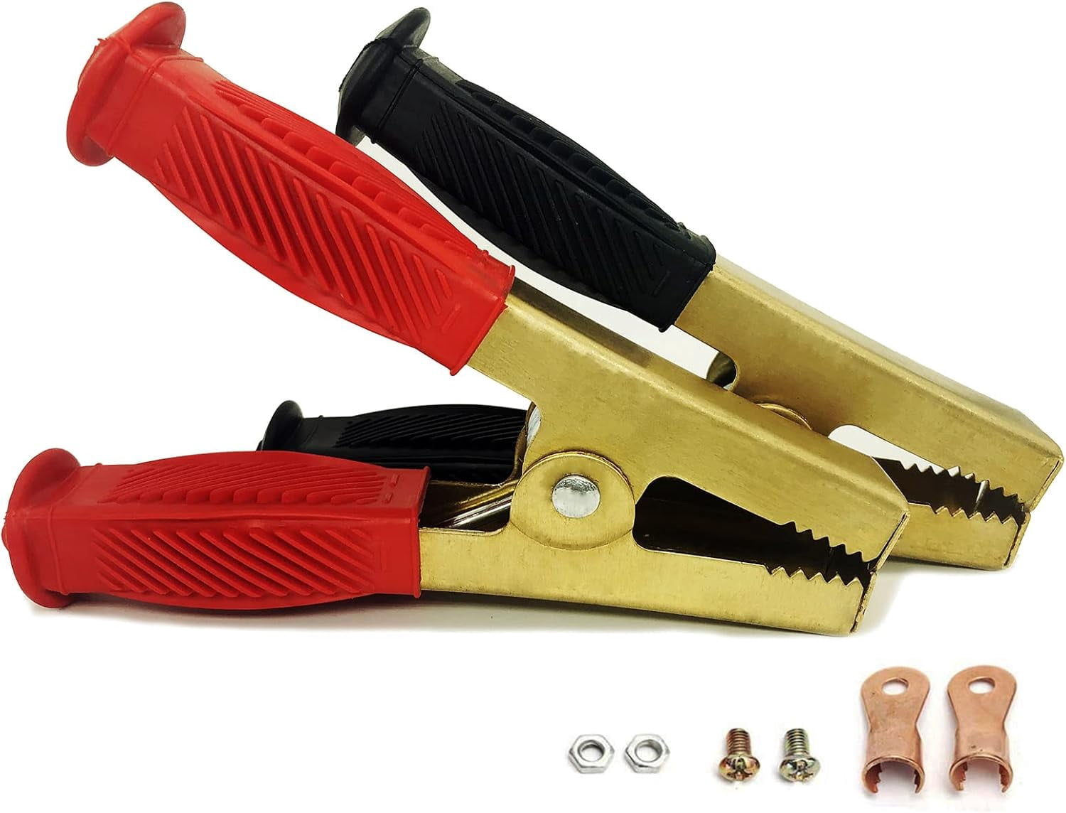 Crocodile Clamp Thicken Pure Copper 100A/800A/1500A Clamps Power ...