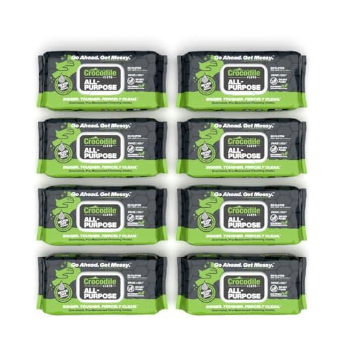 Crocodile Cloth Multi-Purpose Household Cleaning Wipes - The Stronger ...