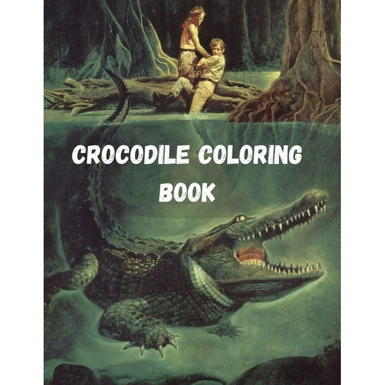 alligator and crocodile coloring pages