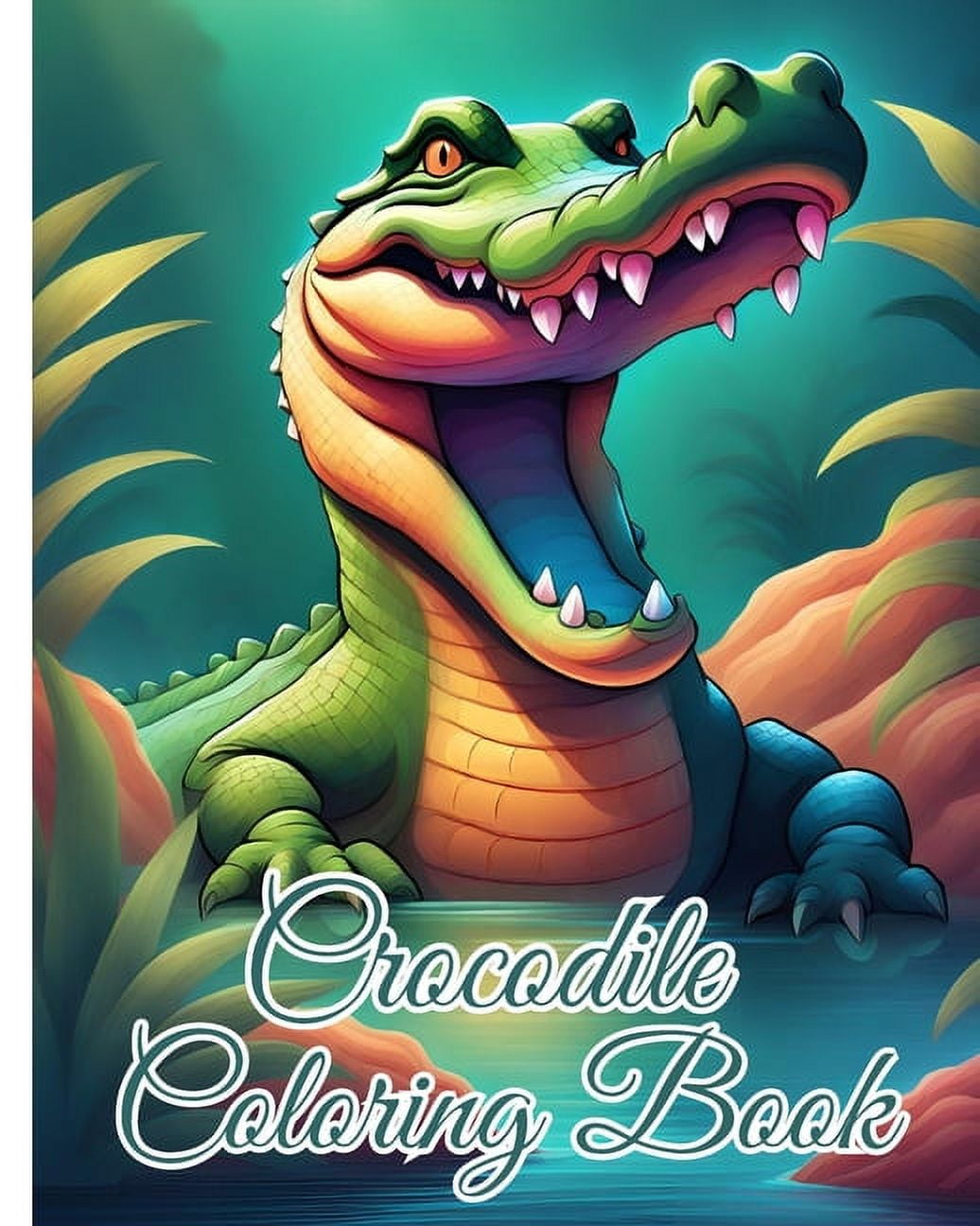 Crocodile Coloring Book: Kids Coloring Book Filled with Crocodile ...
