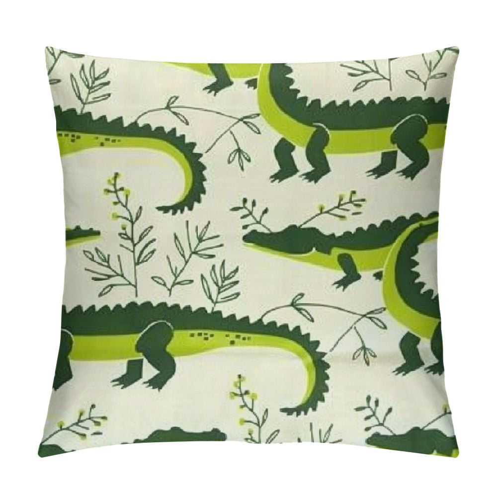 Crocodile Comforter Cover Cartoon Crocodile Duvet Cover, Wild Safari ...