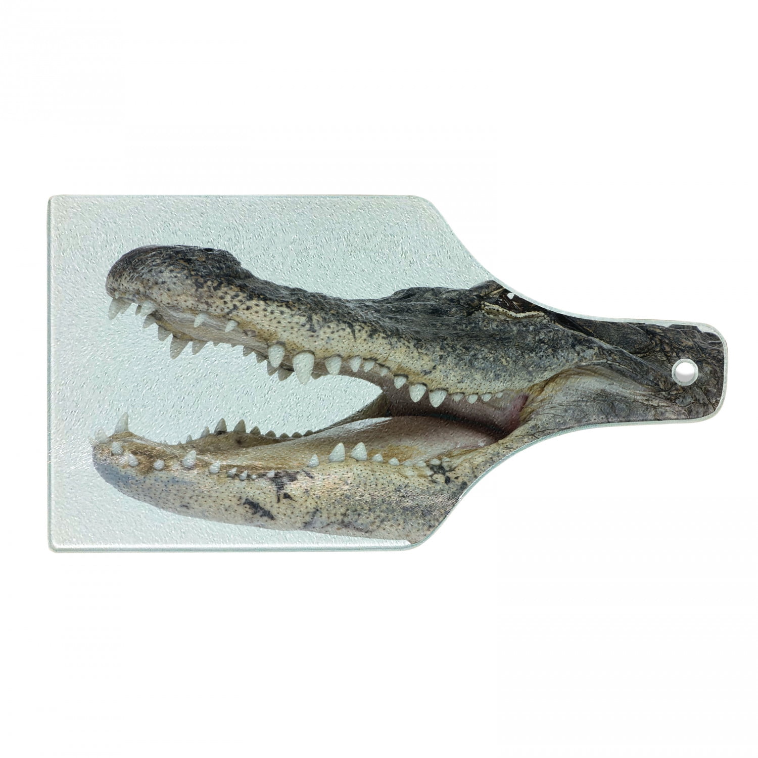 Crocodile Cutting Board, Picturesque of an American Alligator with ...