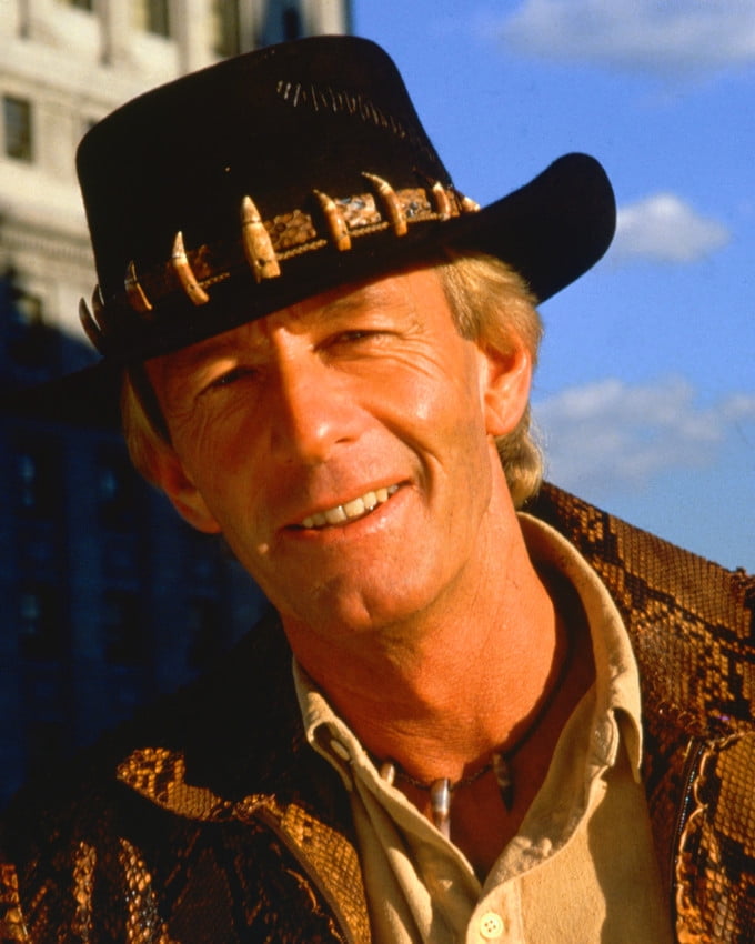 Crocodile Dundee Paul Hogan Classic In Hat 24X36 Classic Hollywood ...