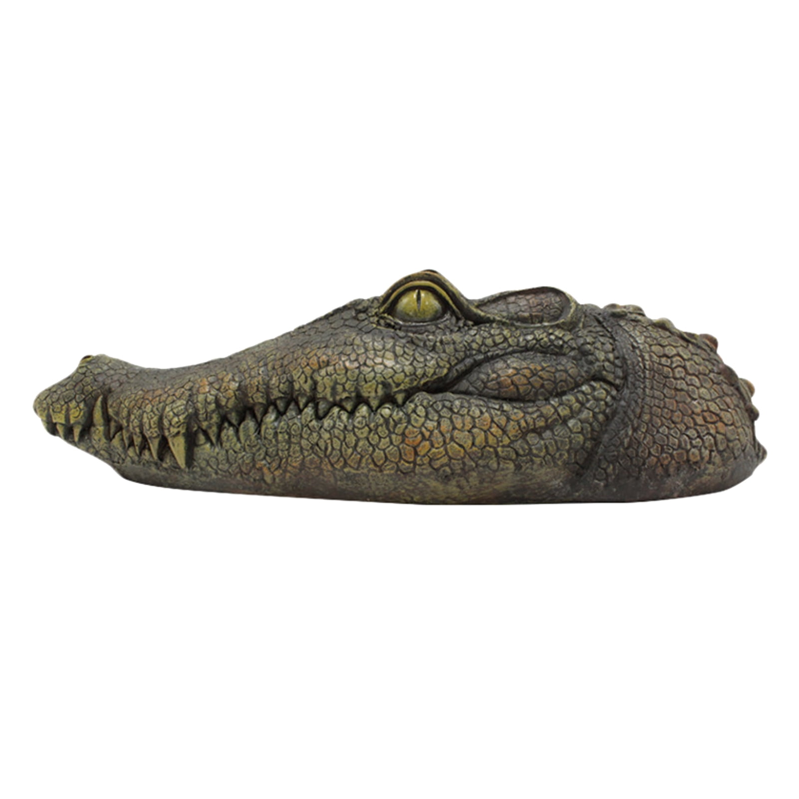 Crocodile Head Decoy Realistic Floating Crocodile Head Scare Ducks ...