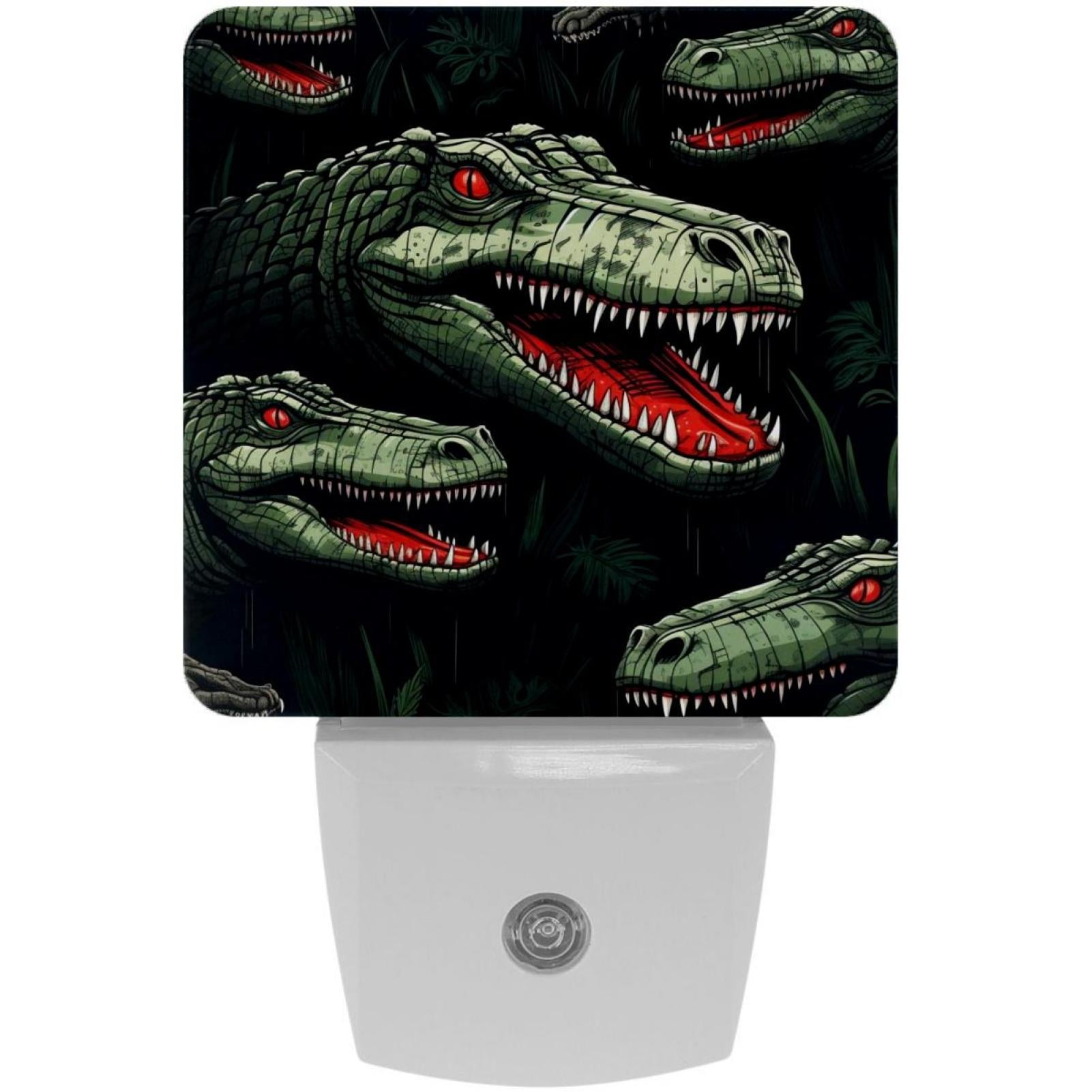 Crocodile LED Square Night Lights for Bedroom and Living Room ...