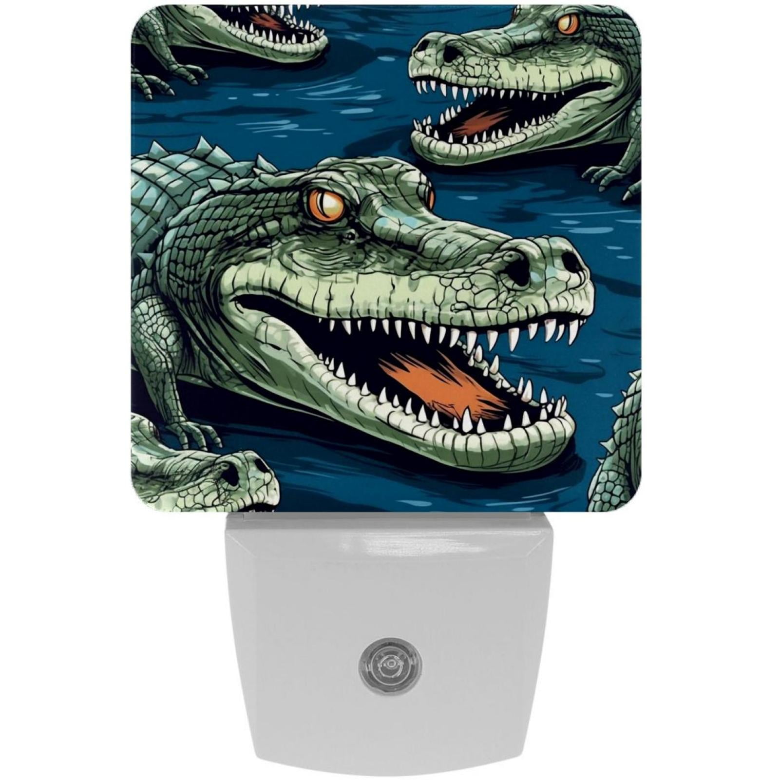 Crocodile LED Square Night Lights: Compact and Energy-Efficient ...
