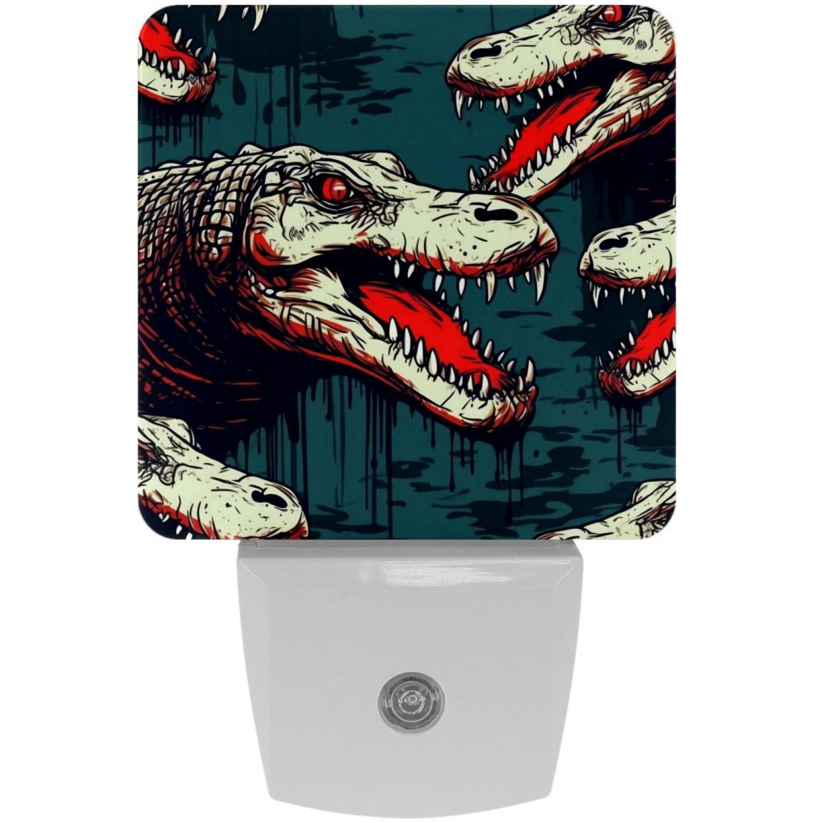 Crocodile LED Square Night Lights - Compact and Multifunctional ...