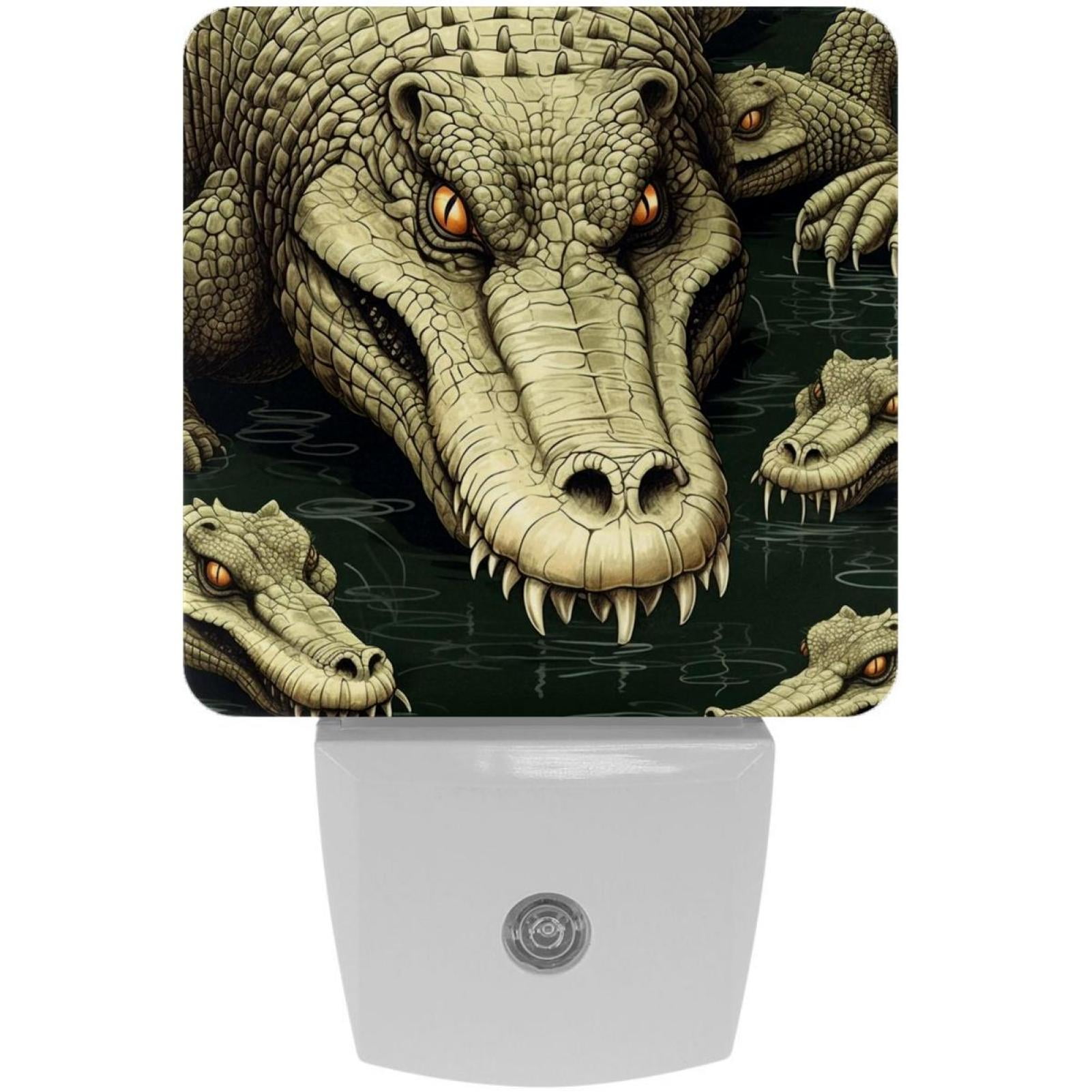 Crocodile LED Square Night Lights - Energy Efficient & Elegant ...