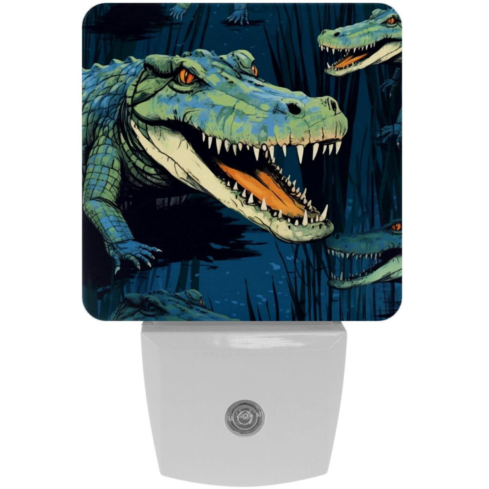Crocodile LED Square Night Lights - Energy Efficient and Stylish ...