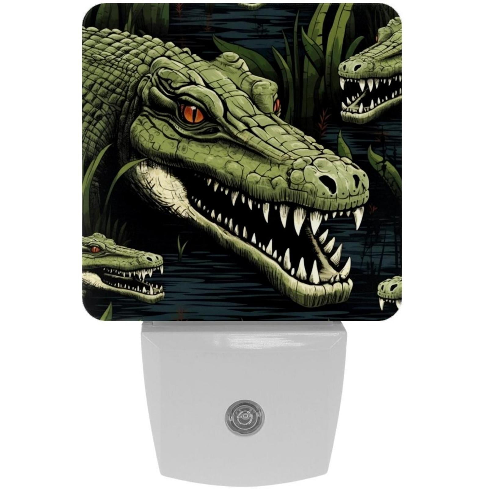 Crocodile LED Square Night Lights - Stylish and Energy-Efficient ...