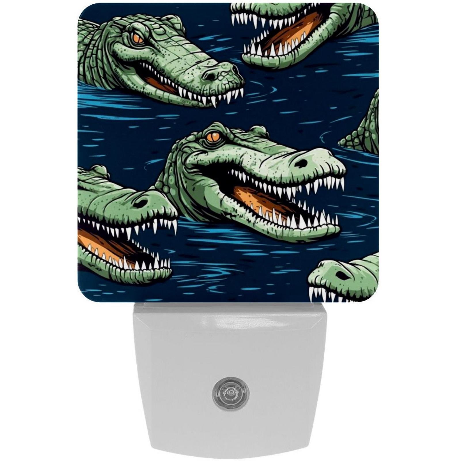 Crocodile LED Square Night Lights - Stylish and Energy-Efficient ...