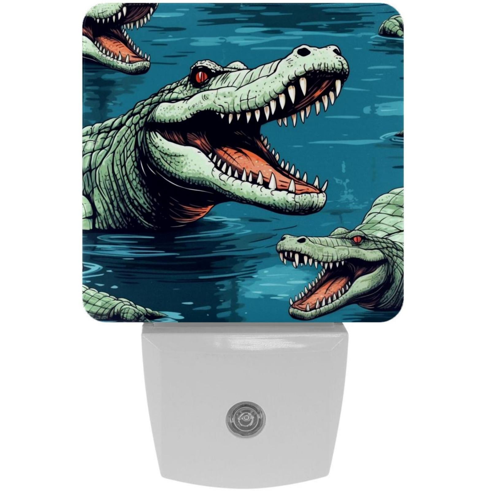 Crocodile LED Square Night Lights - Stylish and Energy-Efficient ...