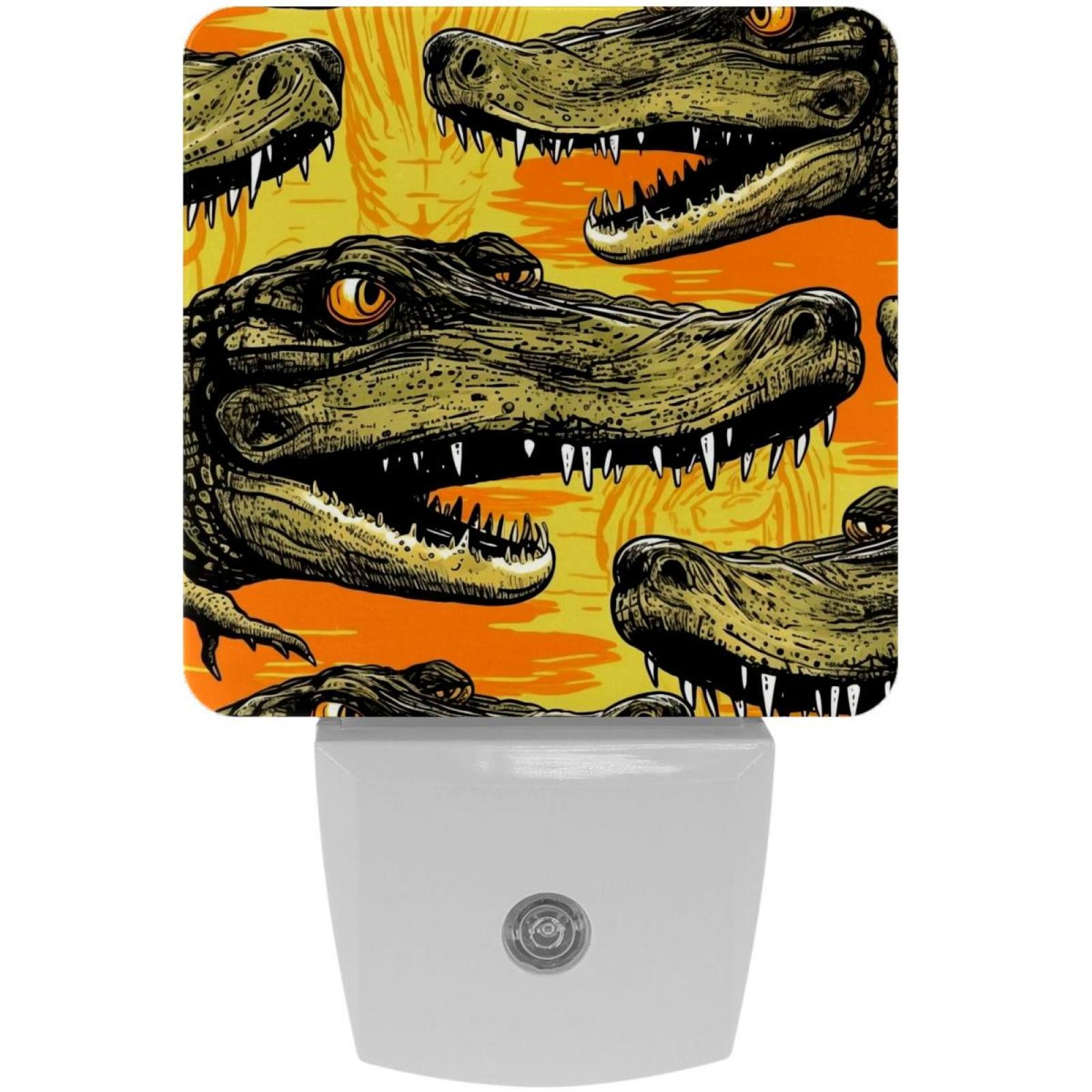 Crocodile LED Square Night Lights - Stylish and Energy-Efficient ...