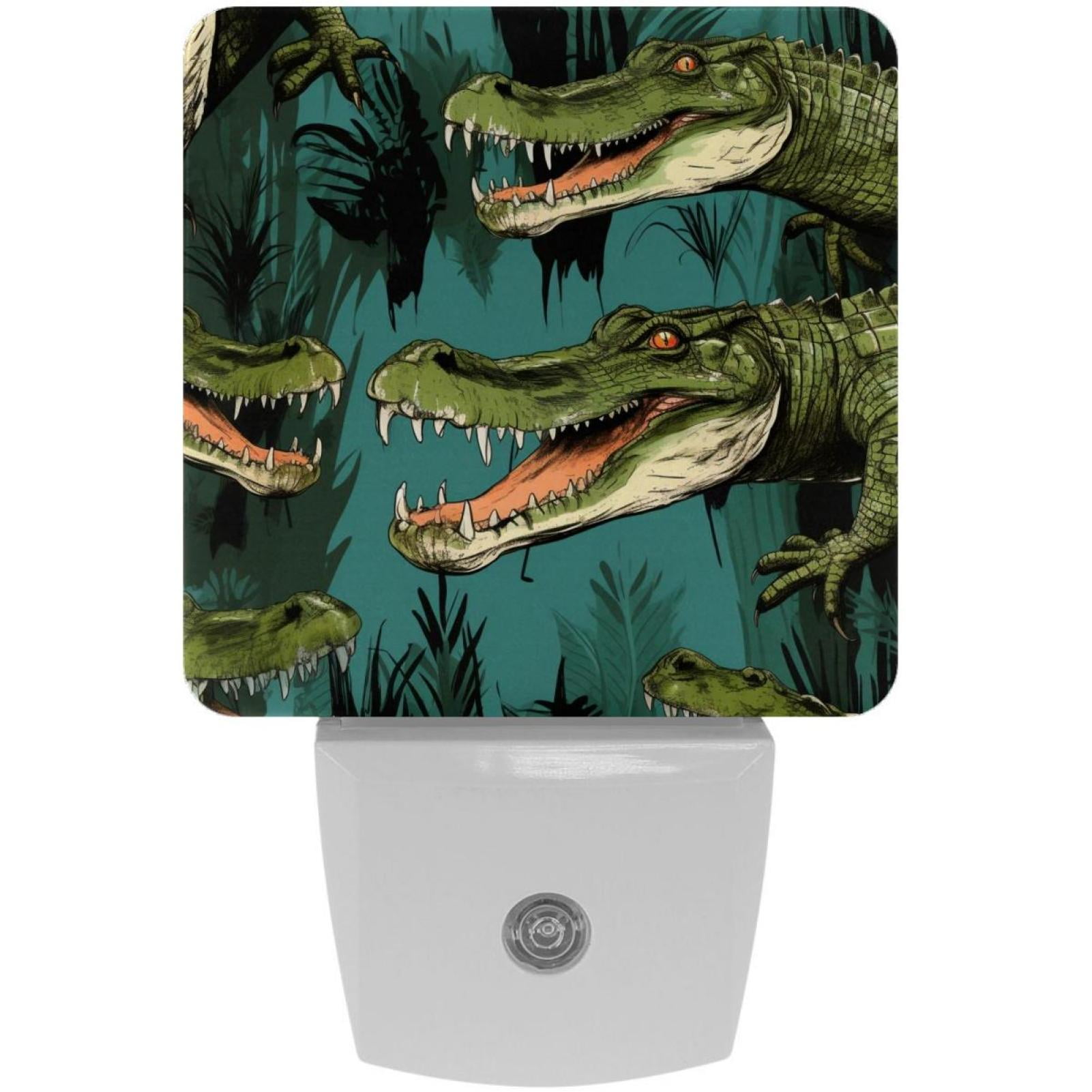 Crocodile LED Square Night Lights - Stylish and Energy-Efficient Room ...