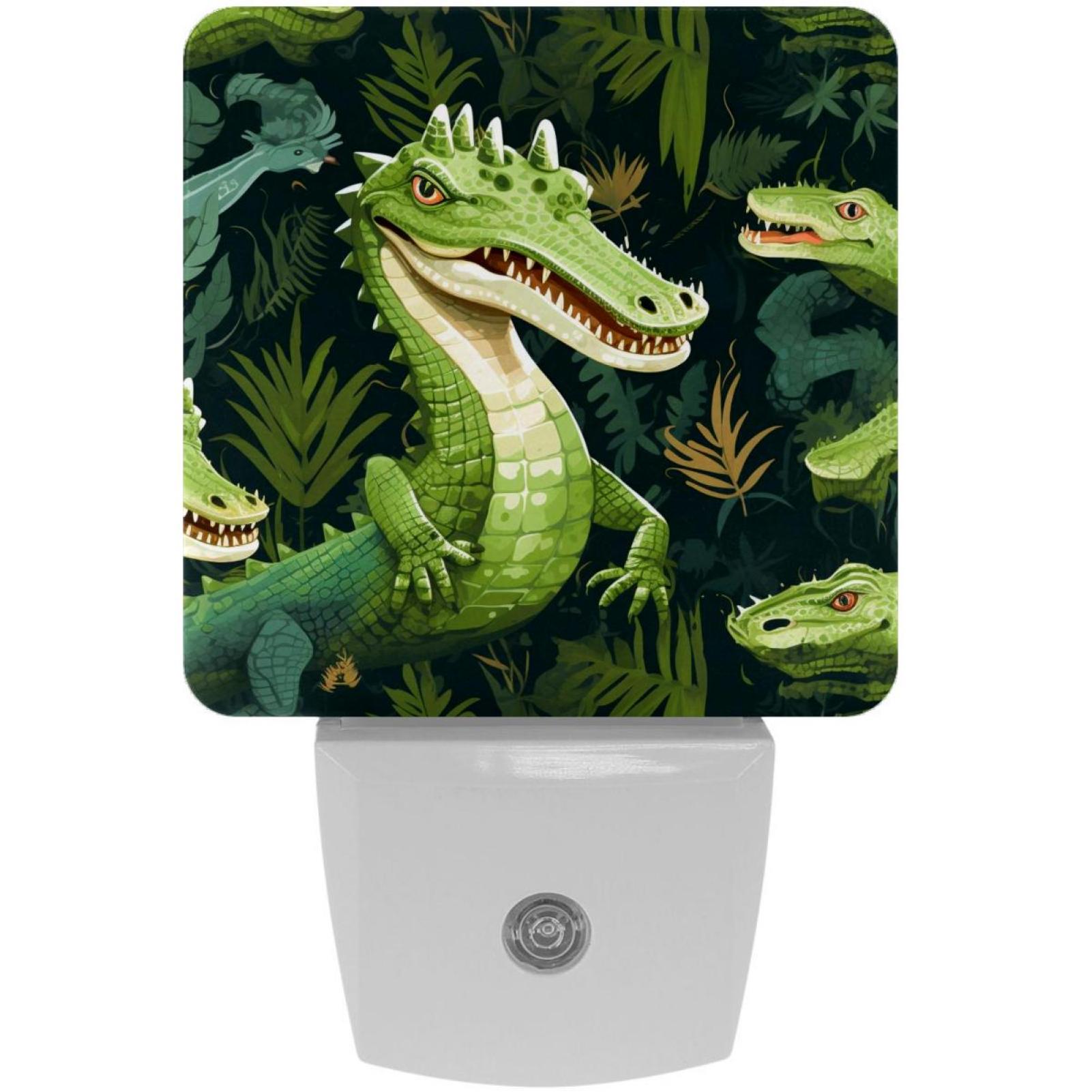 Crocodile LED Square Night Lights with Motion Sensor - Modern and ...