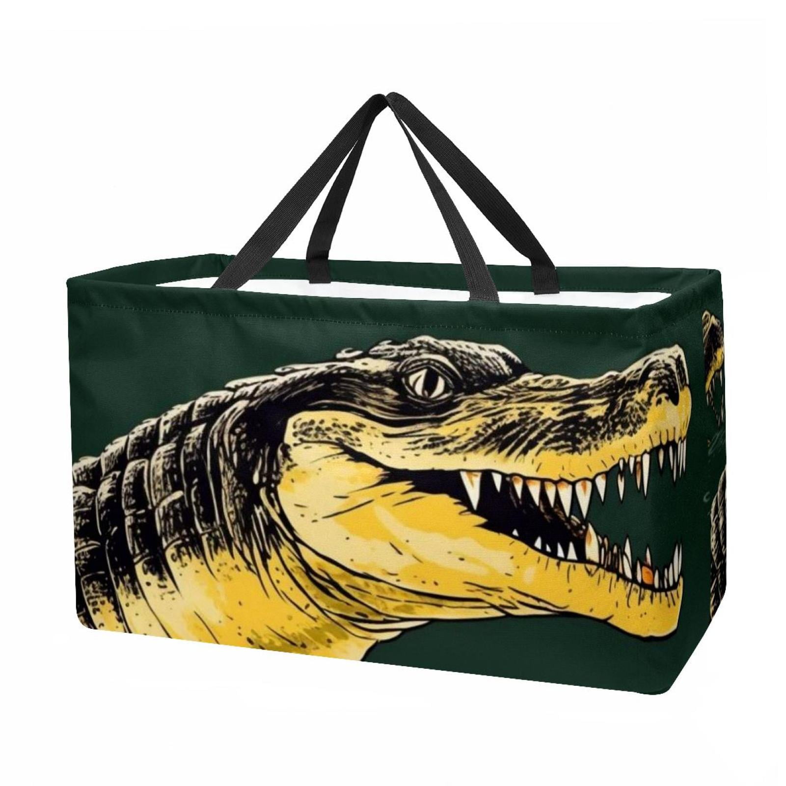 Crocodile Large Foldable Oxford Cloth Storage Bin: Laundry Bag, Picnic ...