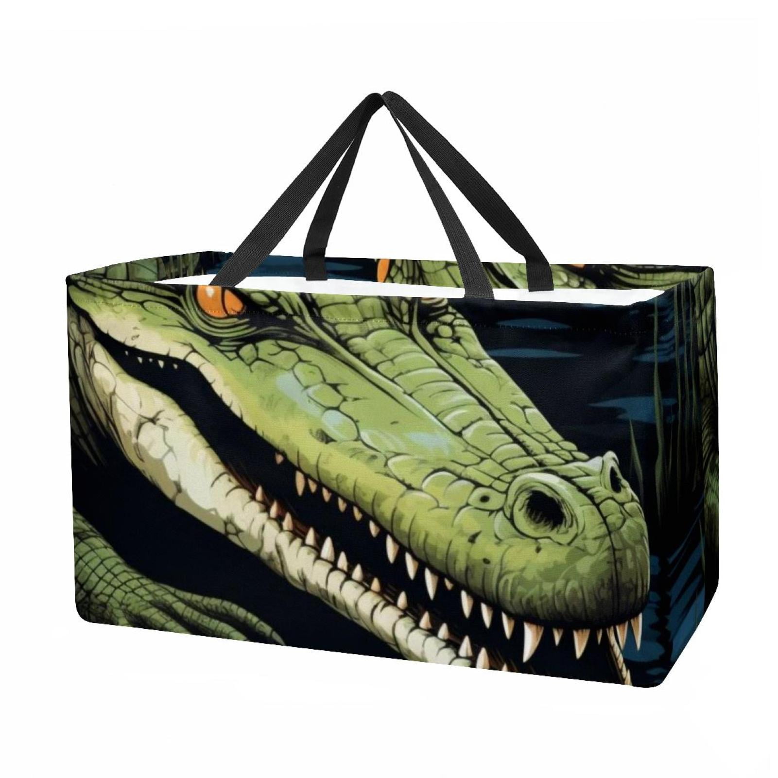 Crocodile Large Foldable Oxford Cloth Storage Box Organizer Picnic ...