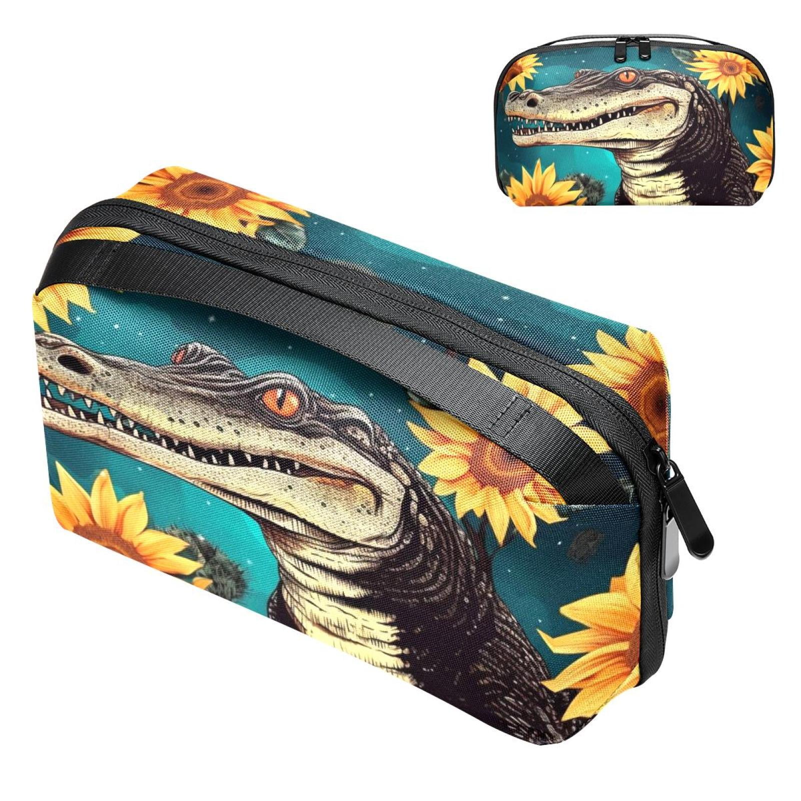 Crocodile Oxford Fabric Waterproof Portable Hard Drive Bag and Case ...