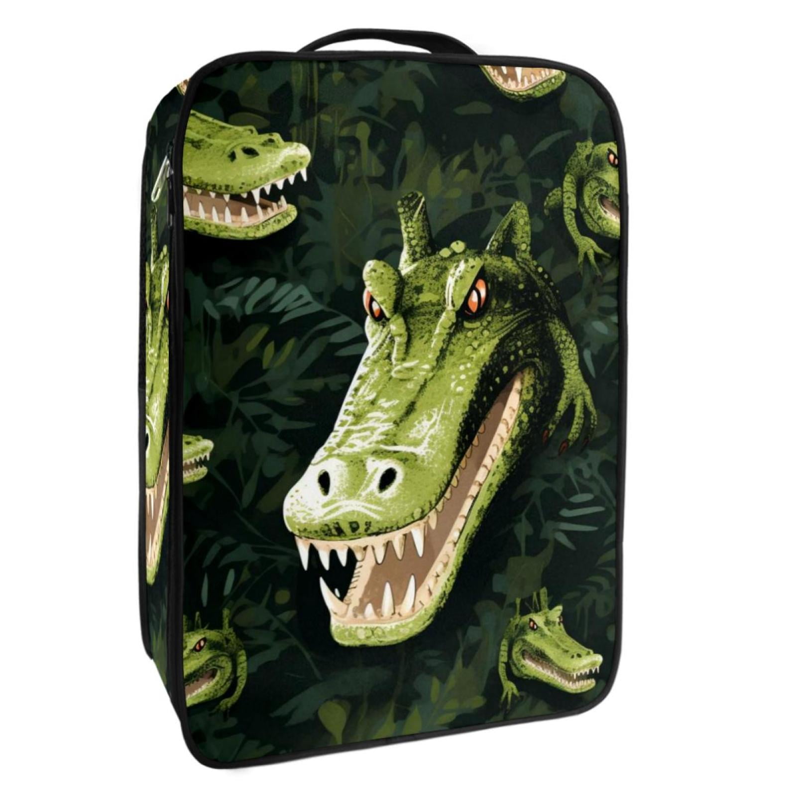 Crocodile Polyester Shoe Box Organizer - 23x31cm/9x12in Size, Storage ...