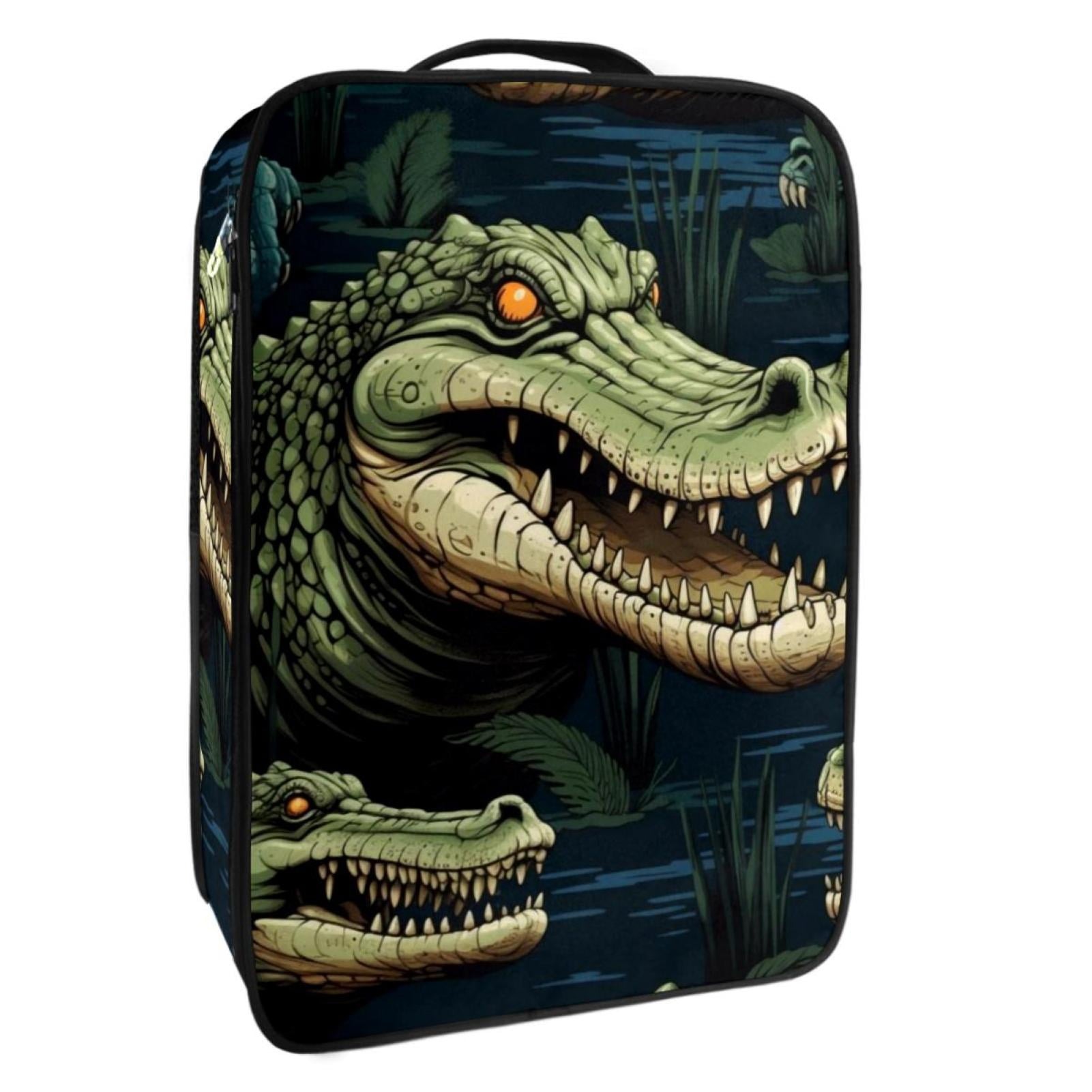 Crocodile Polyester Shoe Box Organizer for 23x31cm Shoes – Durable ...