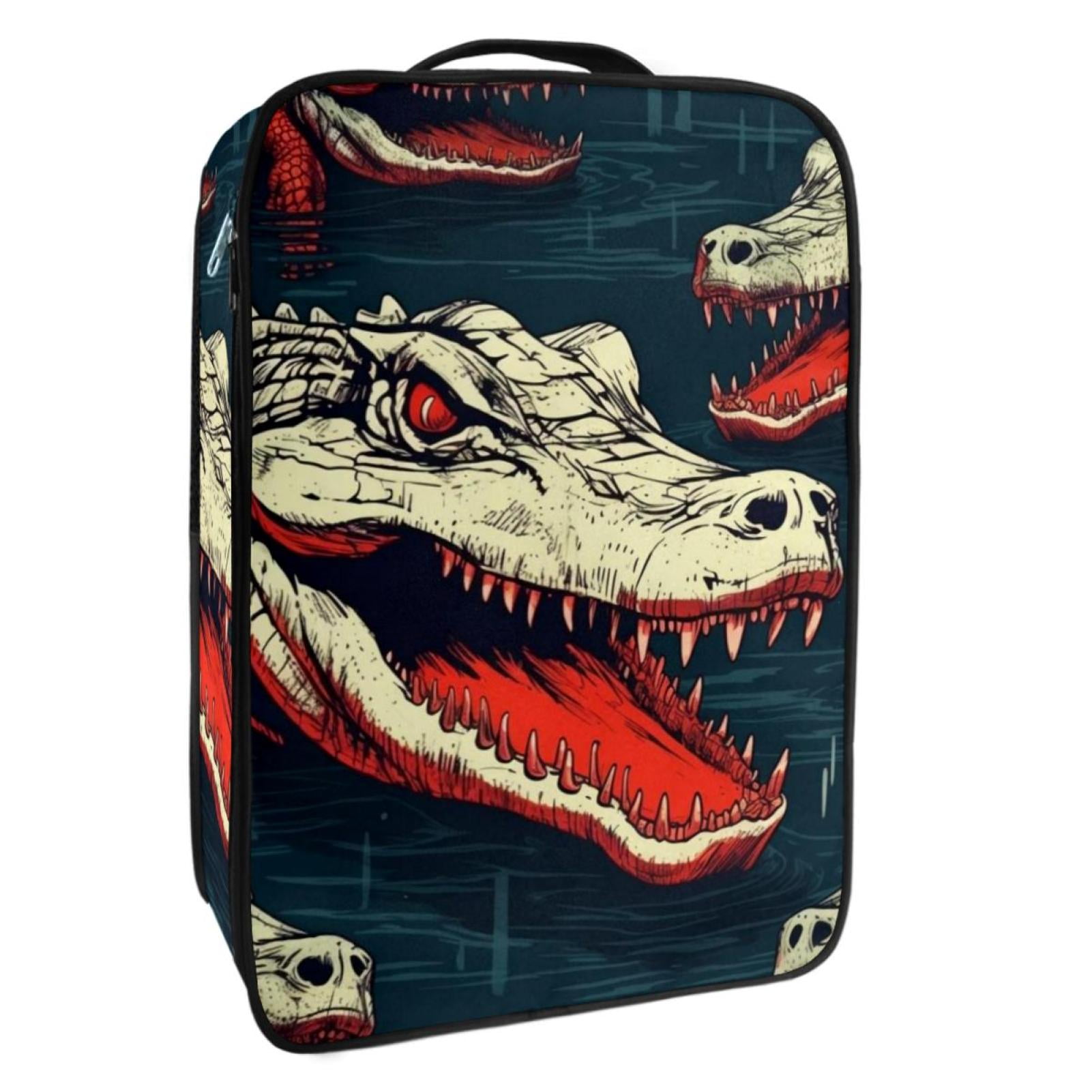 Crocodile Polyester Shoe Boxes Organizer Container, 23x31cm/9x12in ...