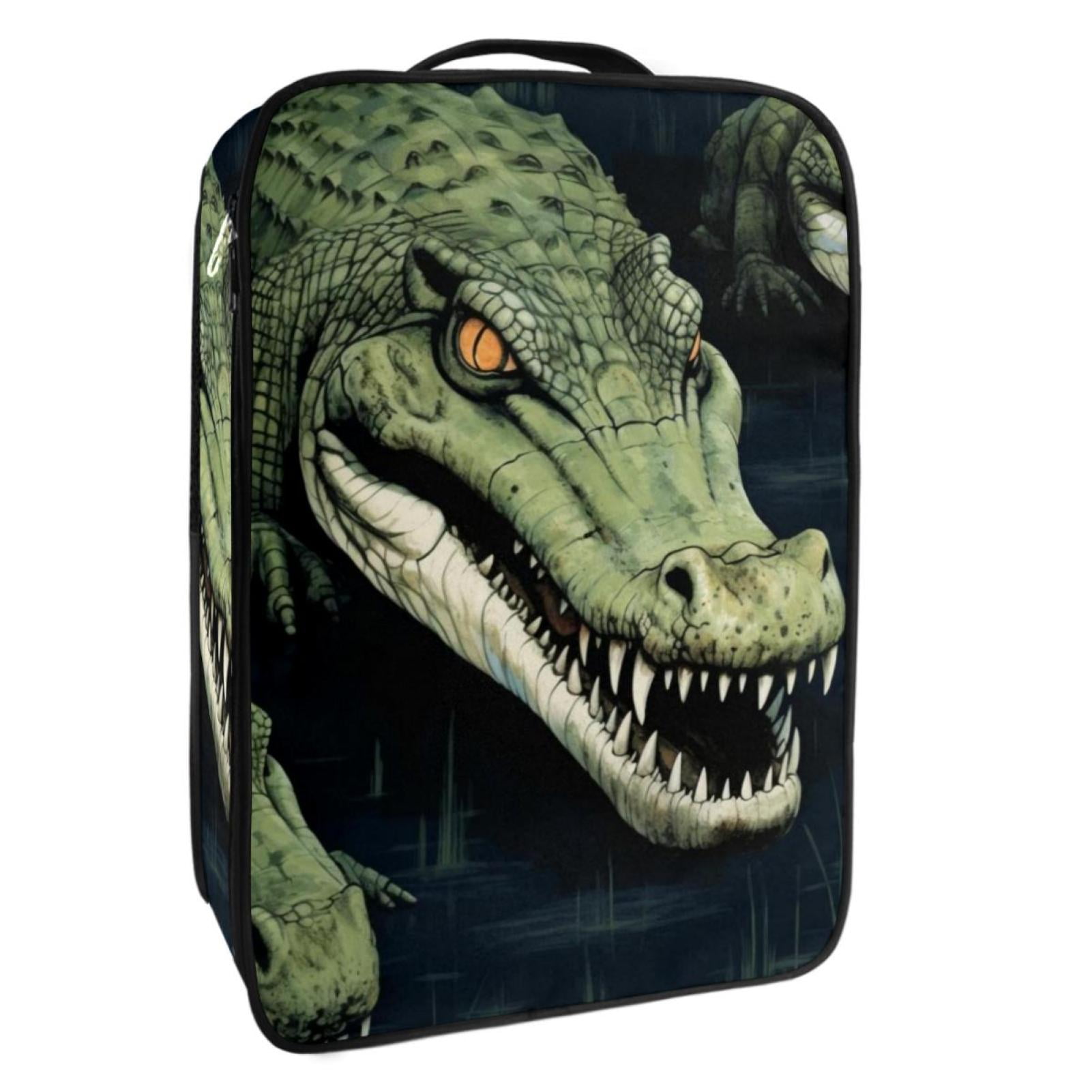 Crocodile Polyester Shoe Boxes Organizer Container, 23x31cm/9x12in ...