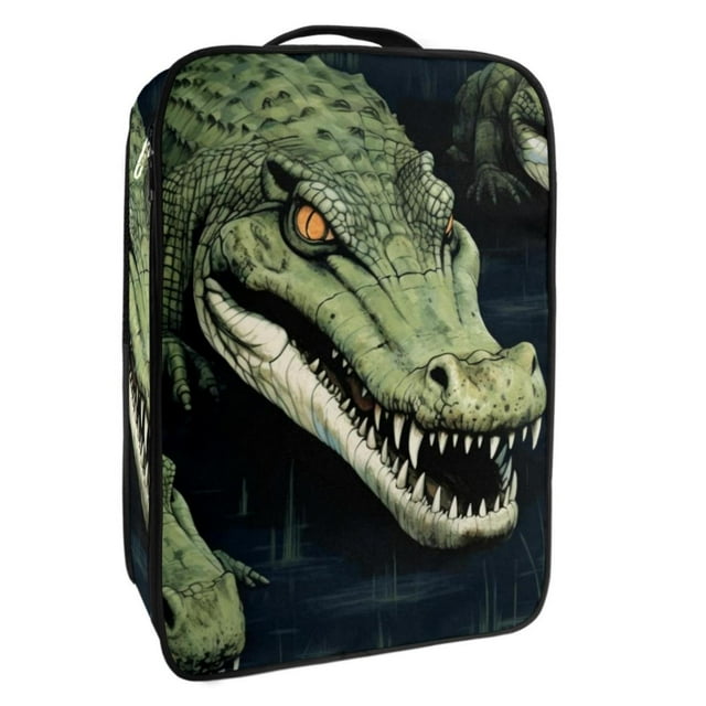 Crocodile Polyester Shoe Boxes Organizer Container, 23x31cm/9x12in ...
