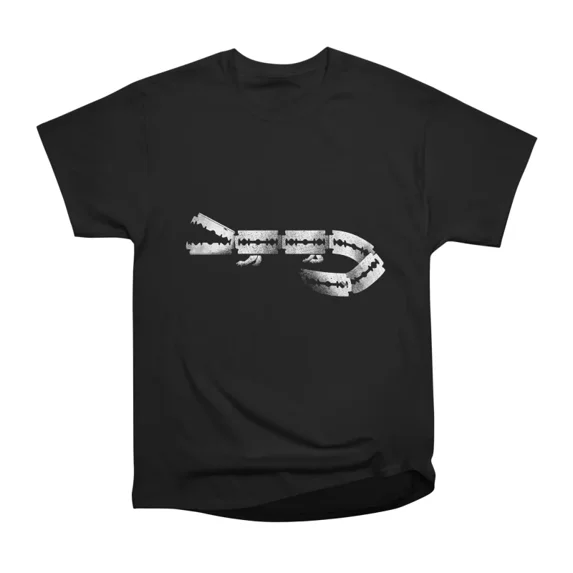 Crocodile Razor T-Shirt Tee Gift For Him Merch For Her Apparel For ...
