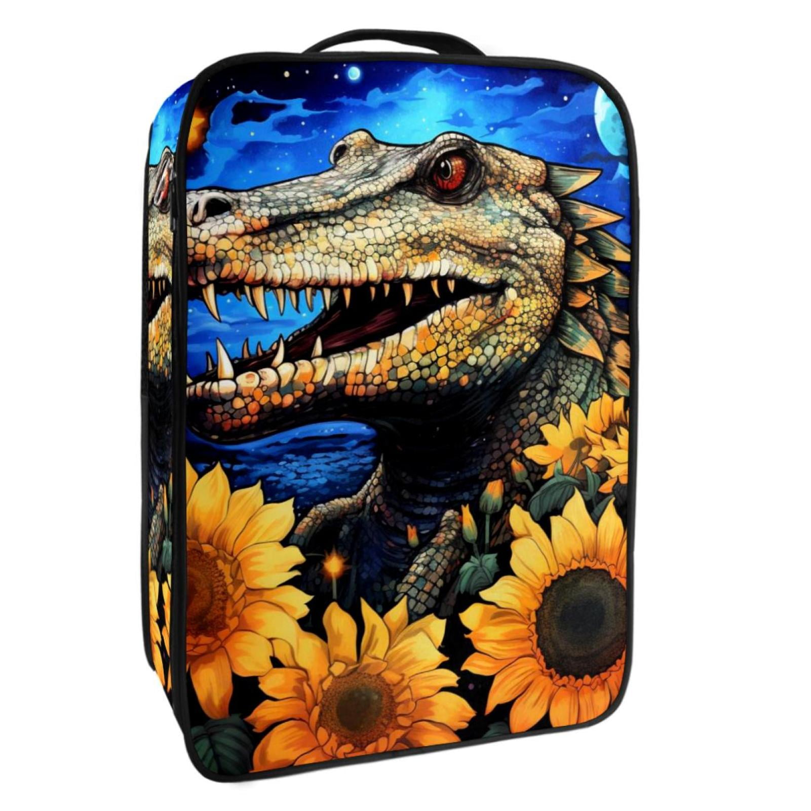 Crocodile Shoe Organizer Storage Box - Polyester Material, 23x31cm ...