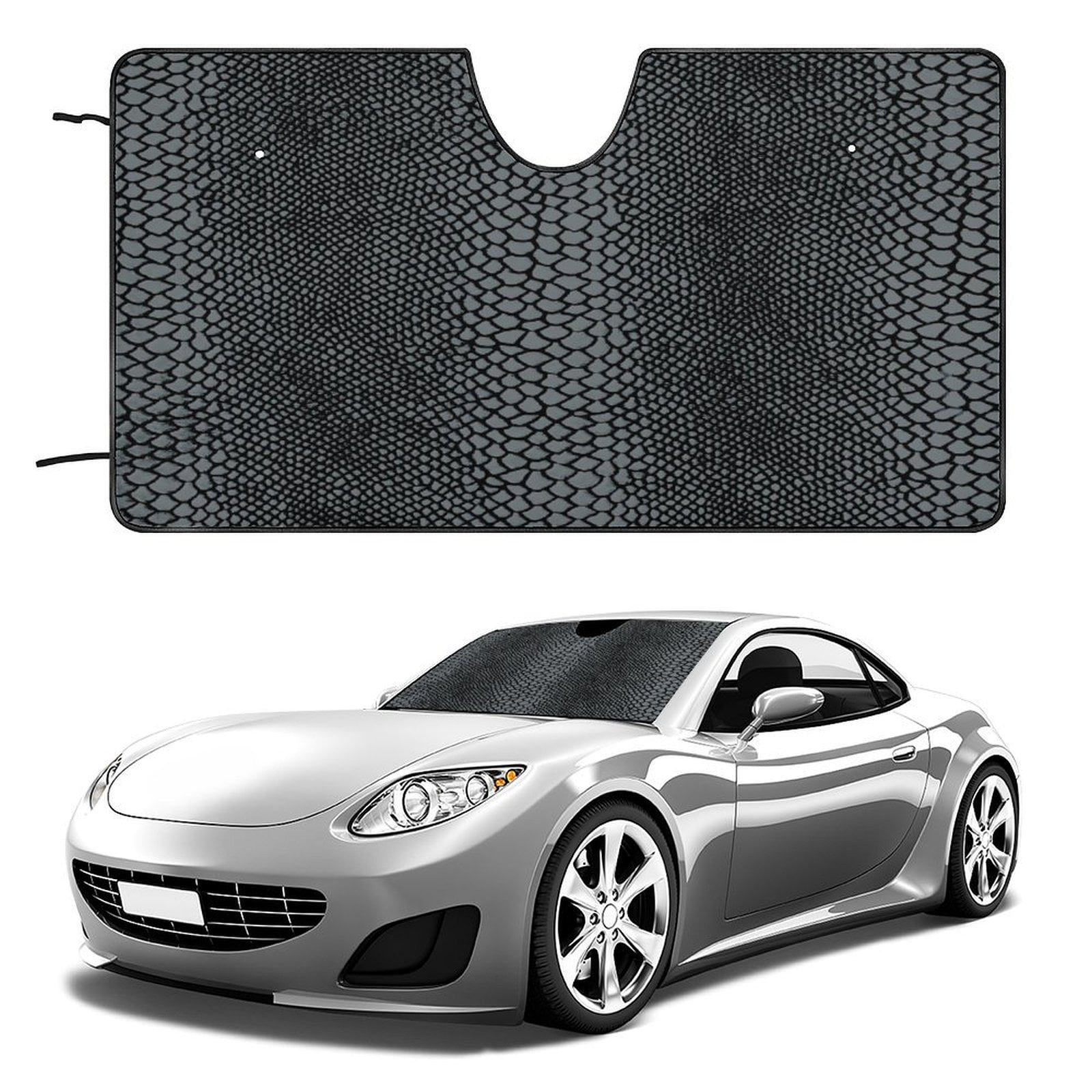 Crocodile Silver Car Solar Protection Windshield Sunshade Car Window ...