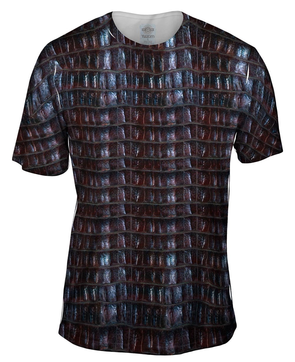 Crocodile Skin Mens T-Shirt All Over Print - Walmart.com