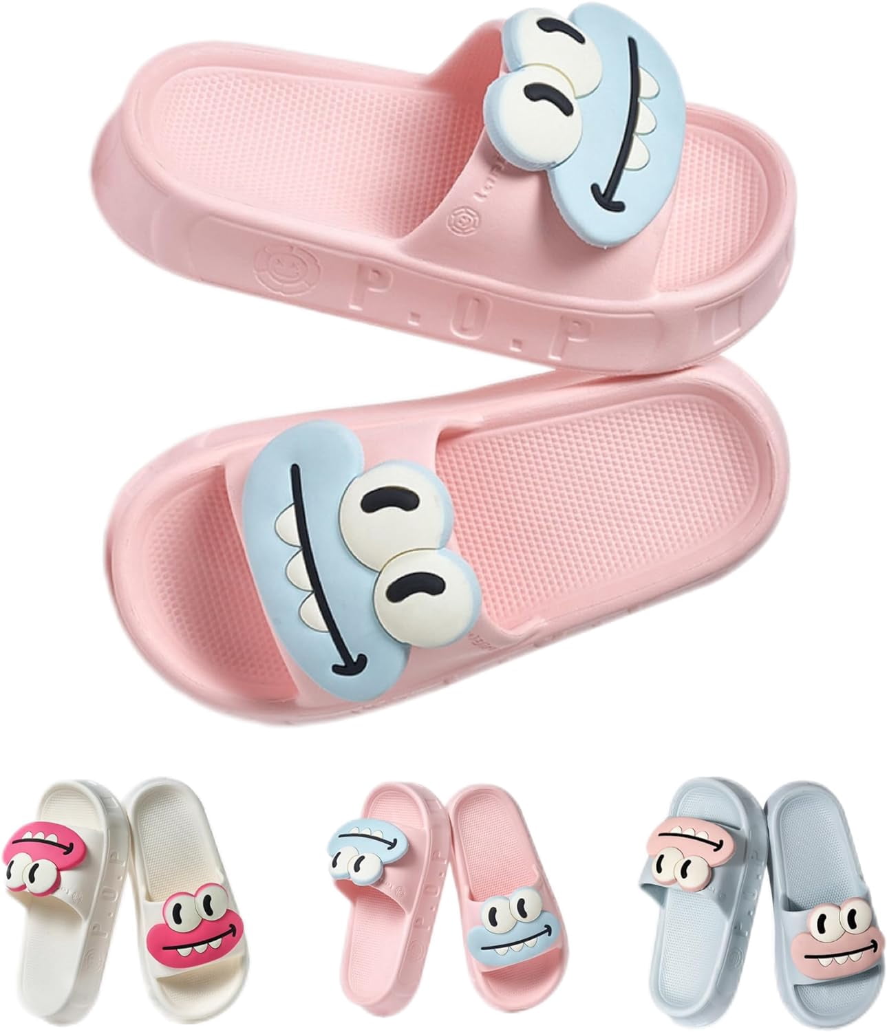 Crocodile Slippers Thick Bottom Cute Non-slip Can Wear Small Alligator ...