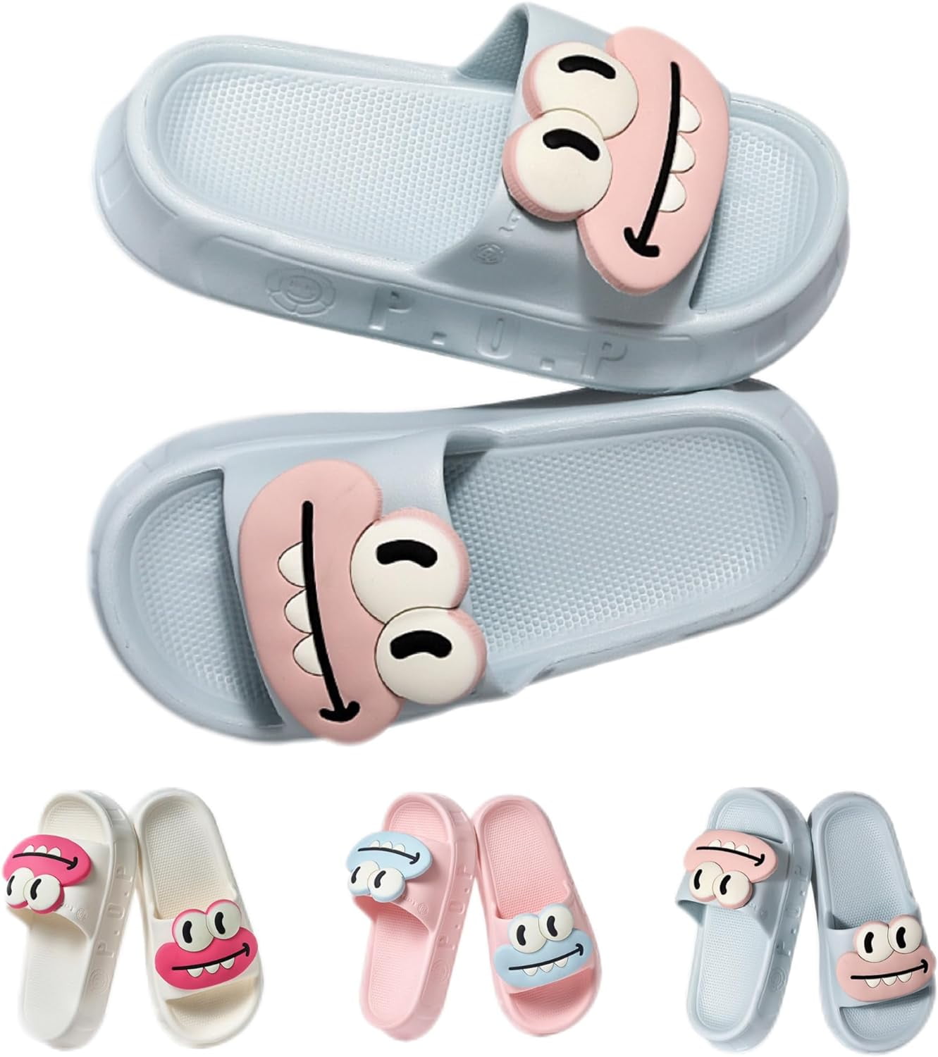 Crocodile Slippers Thick Bottom Cute Non-slip Can Wear Small Alligator ...