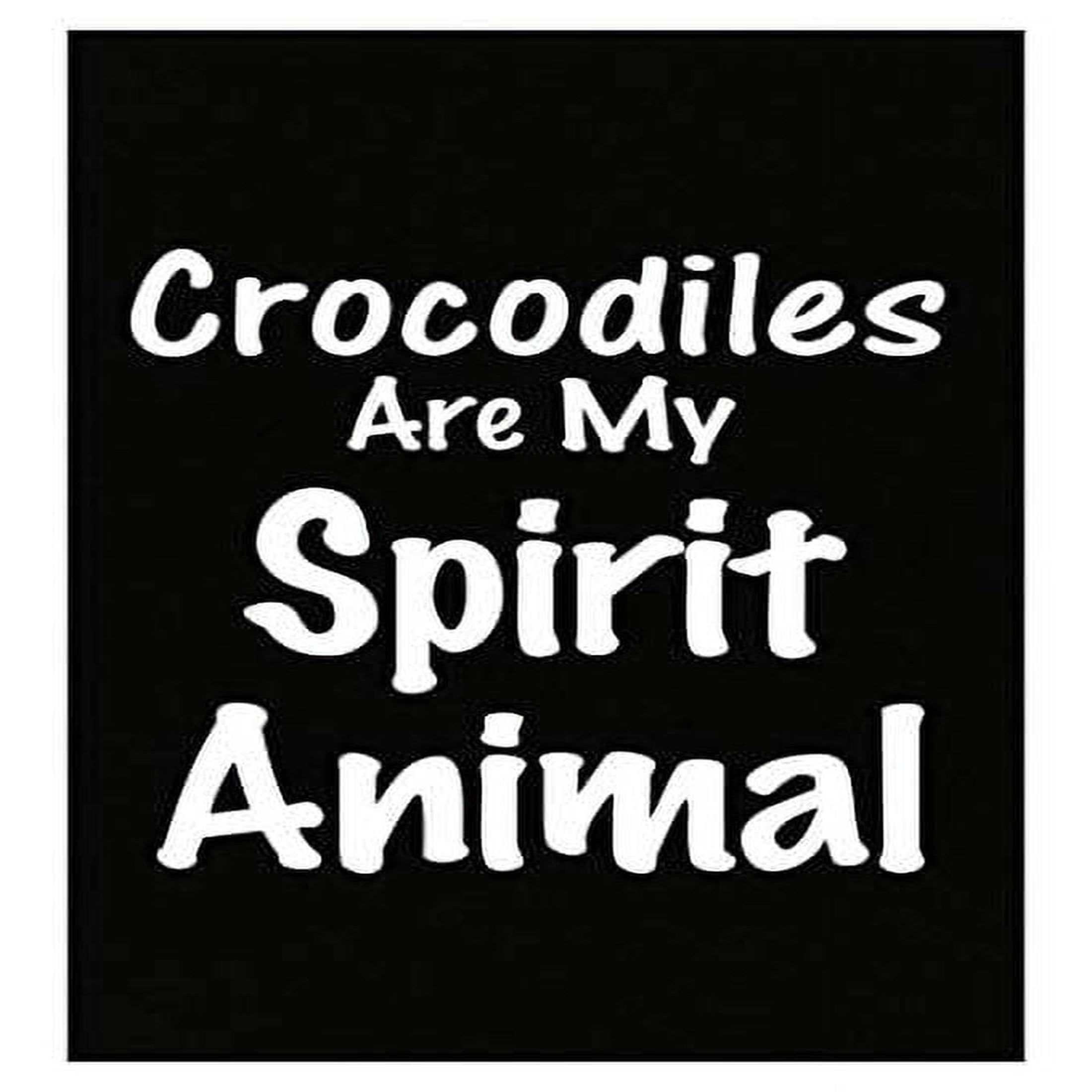 Crocodile Spirit Animal Poster - Wall Decor for Gifts - Walmart.com