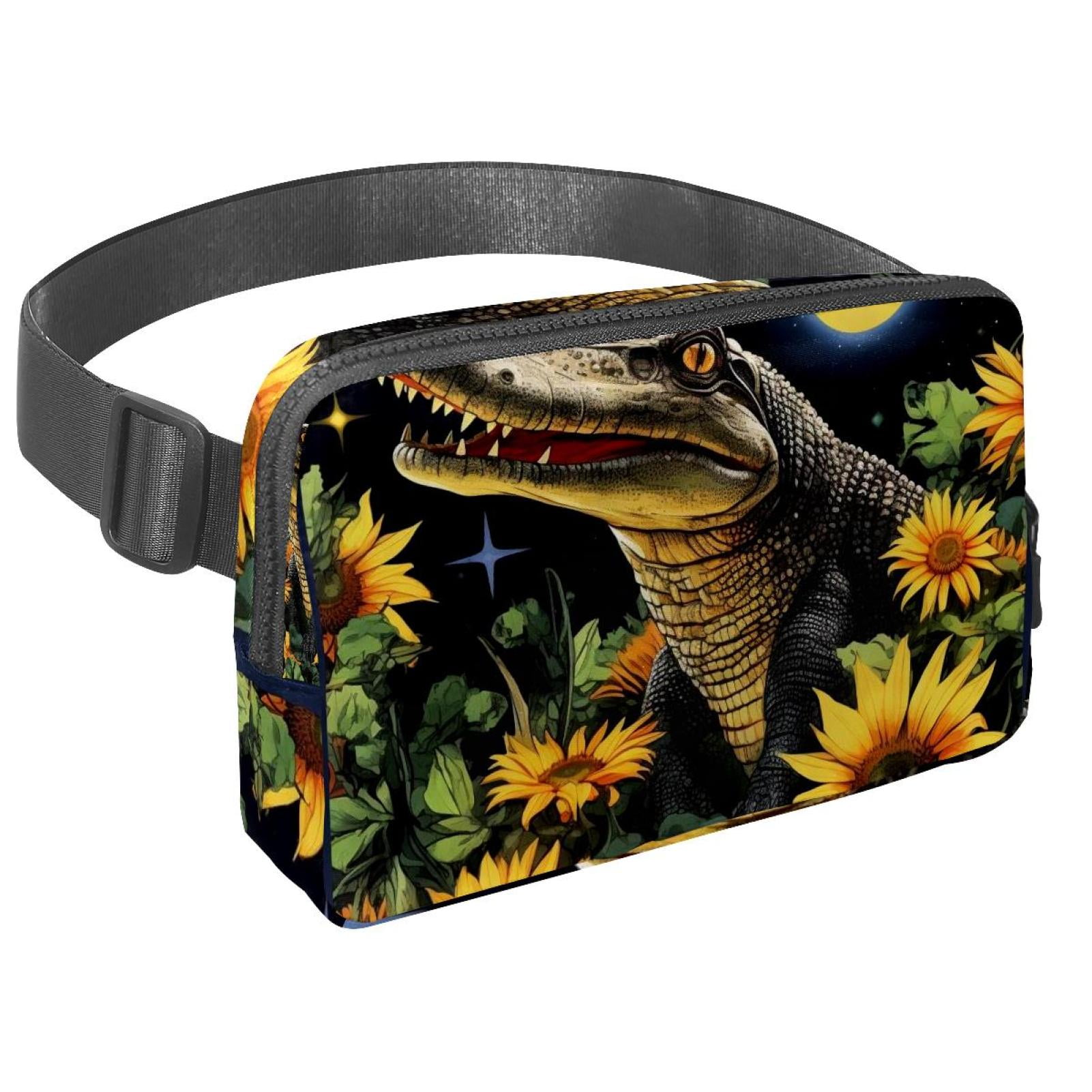 Crocodile star Adjustable Lightweight Waist Bag with Extension Strap ...