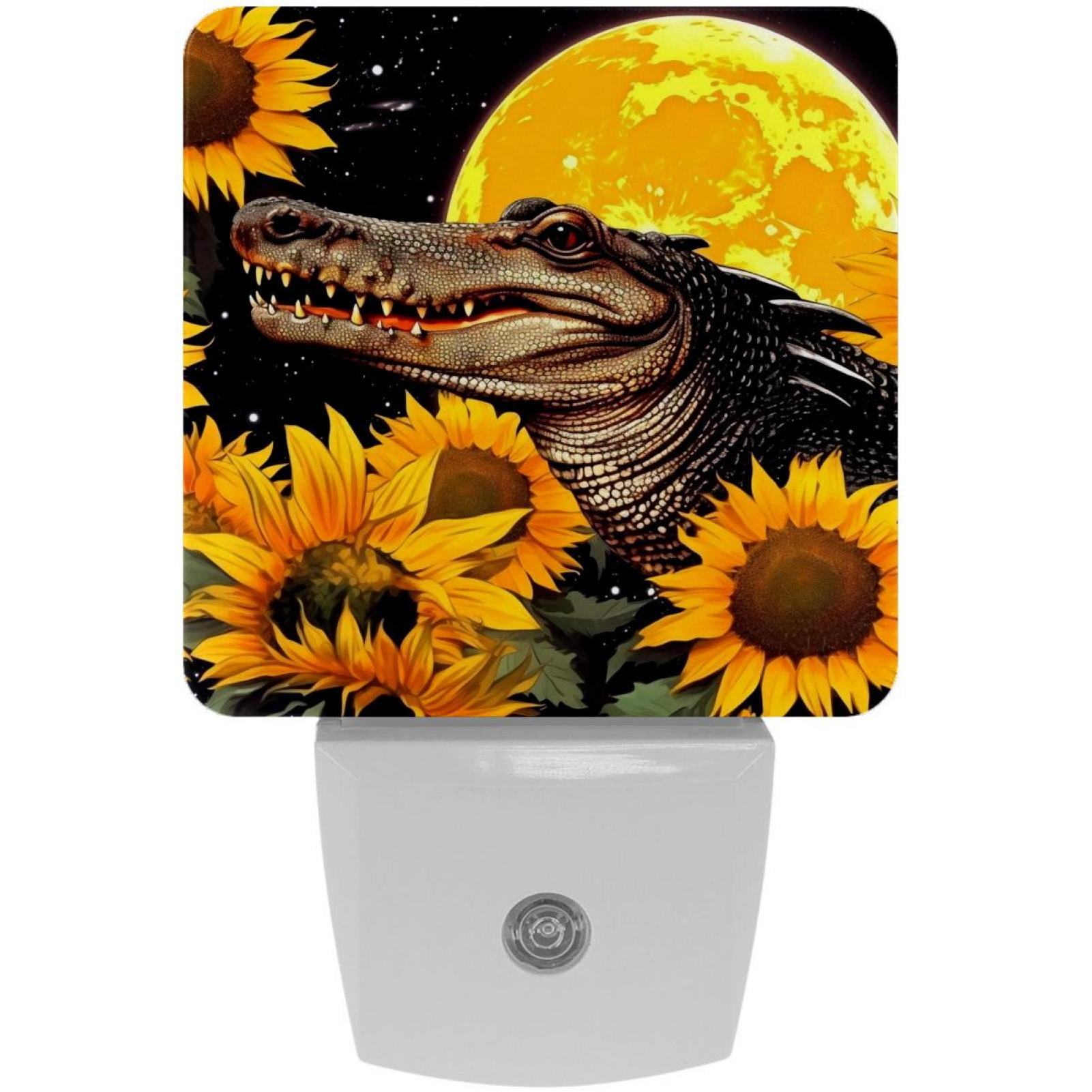 Crocodile star sunflower LED Square Night Light - Energy Efficient and ...