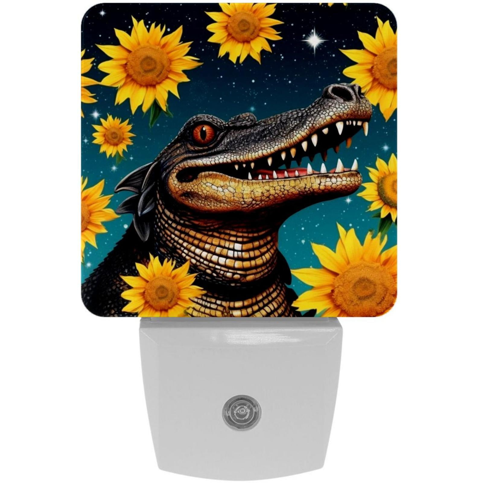 Crocodile star sunflower LED Square Night Light - Energy Efficient and ...