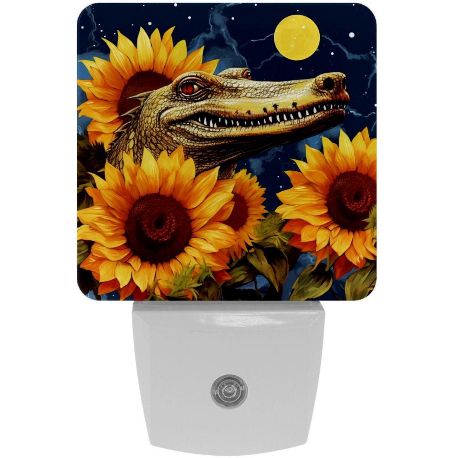 Crocodile star sunflower LED Square Night Lights - Bright, Energy ...