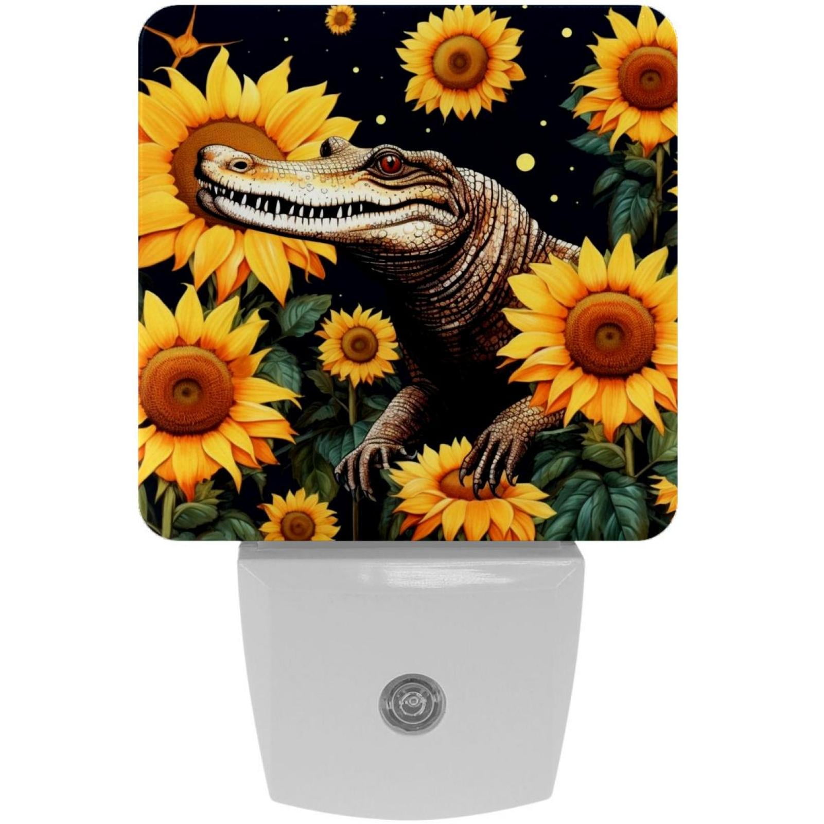 Crocodile star sunflower LED Square Night Lights - Elegant and Energy ...