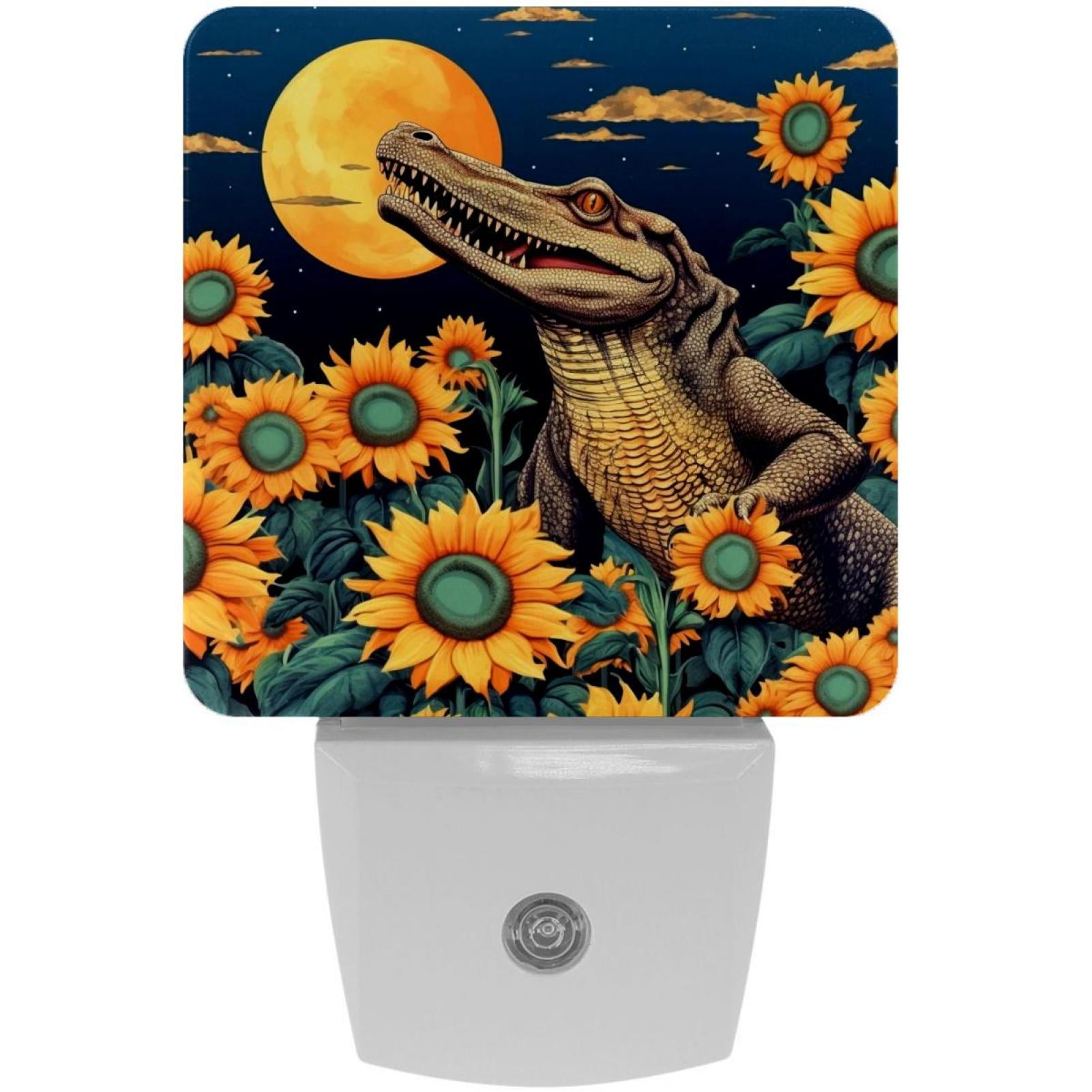 Crocodile star sunflower LED Square Night Lights - Energy Efficient ...